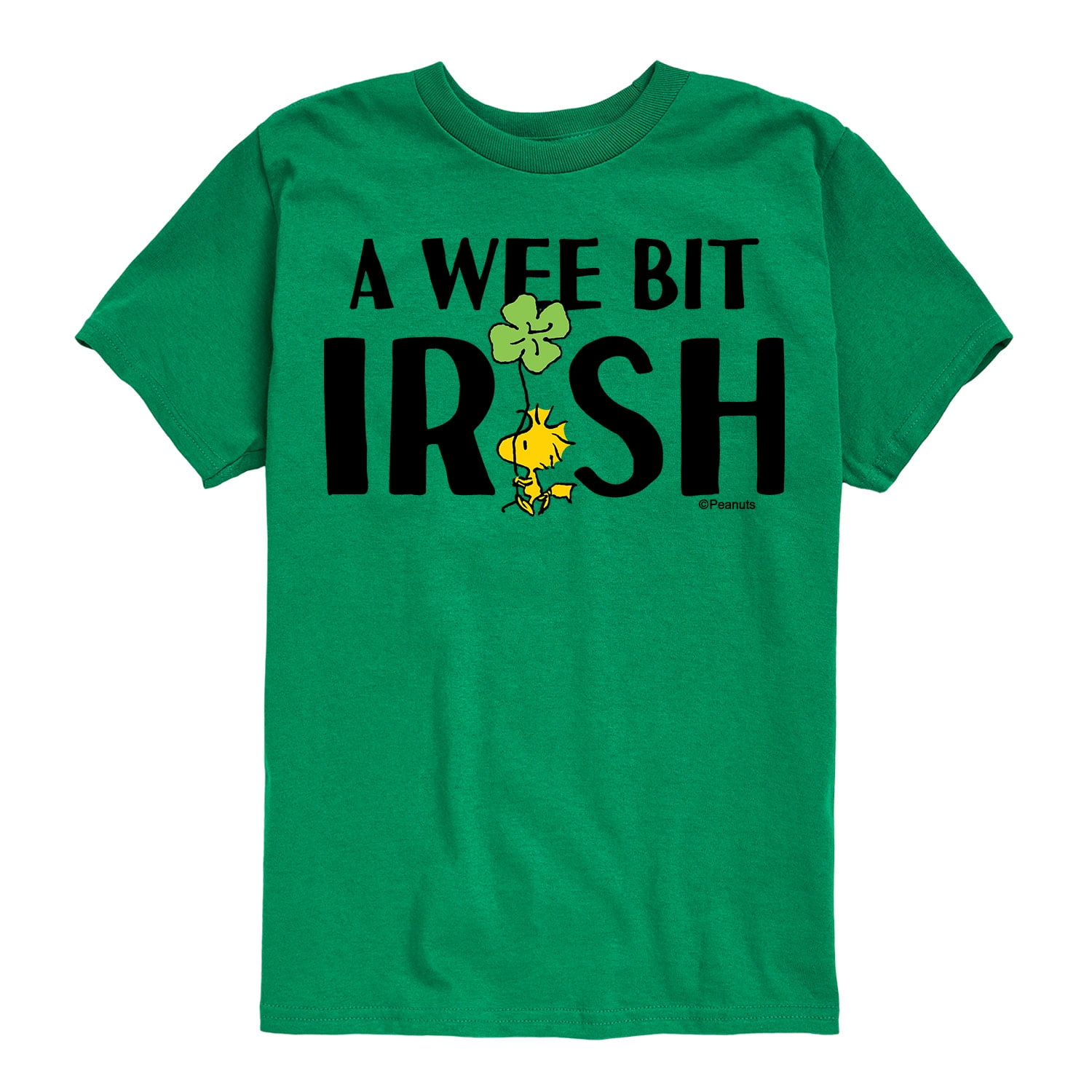 Peanuts - Wee Bit Irish - Snoopy - St Patrick's Day - Toddler and Youth ...