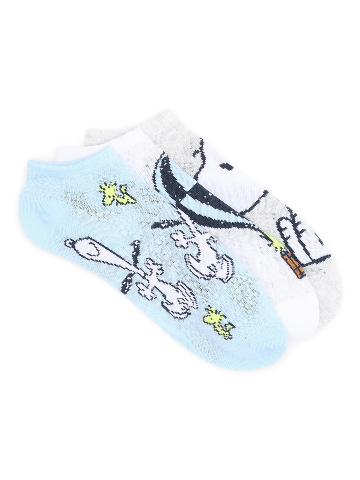 Peanuts Women's Snoopy No-Show Socks, 3-Pack - Walmart.com
