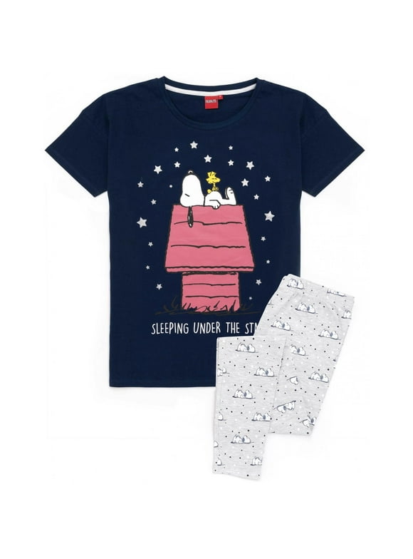 Womens Peanuts Pajamas