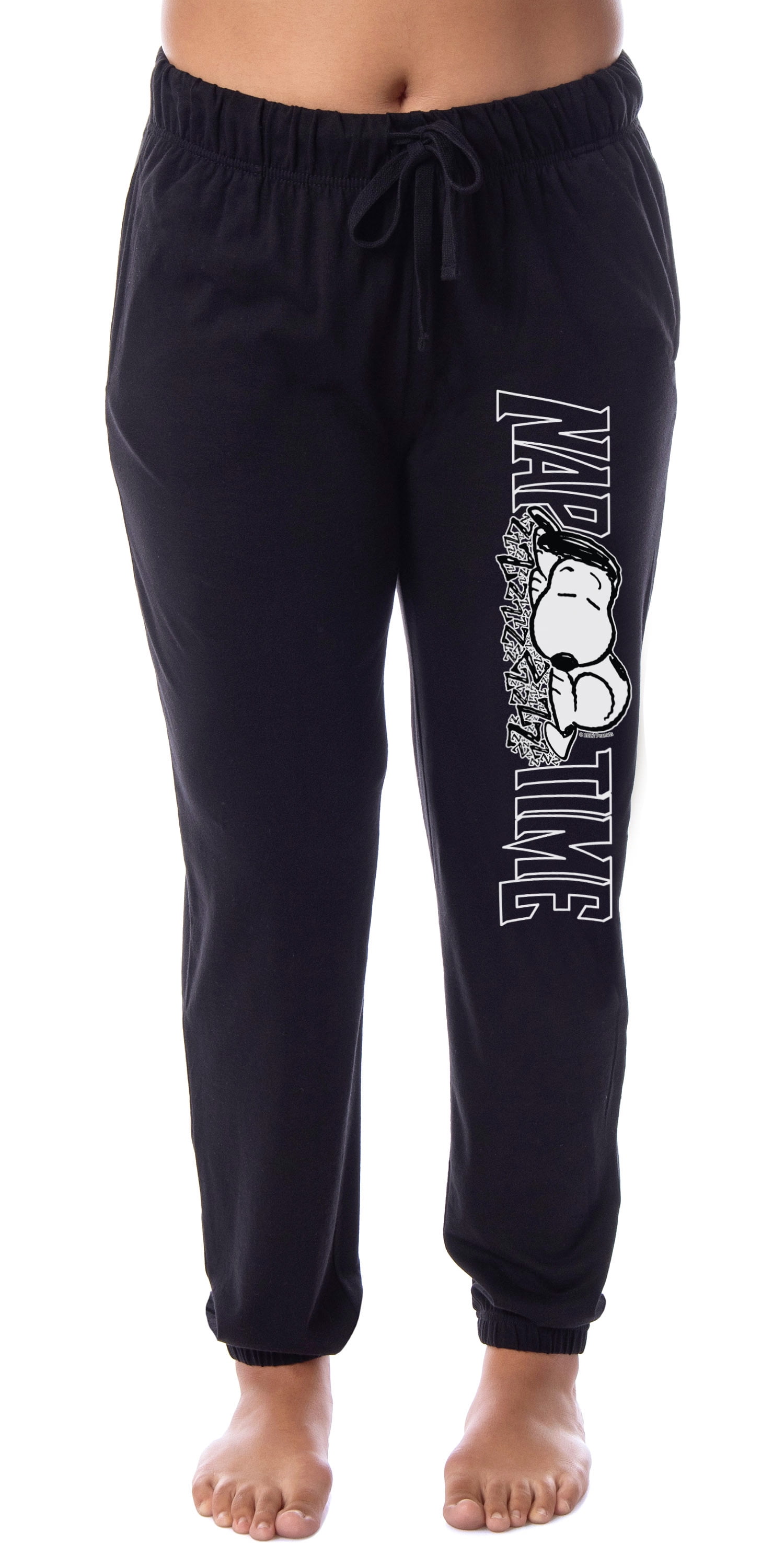 Peanuts Women's Snoopy Nap Time Sleepwear: Lounge PJ Sweatpants ...