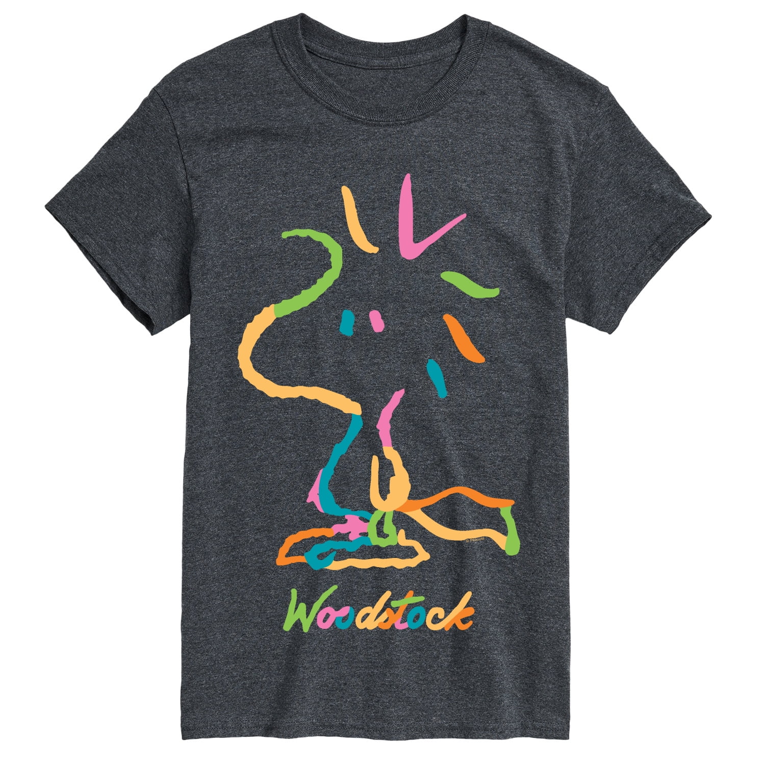 Peanuts - Woodstock Colors - Men's Short Sleeve Graphic T-Shirt ...