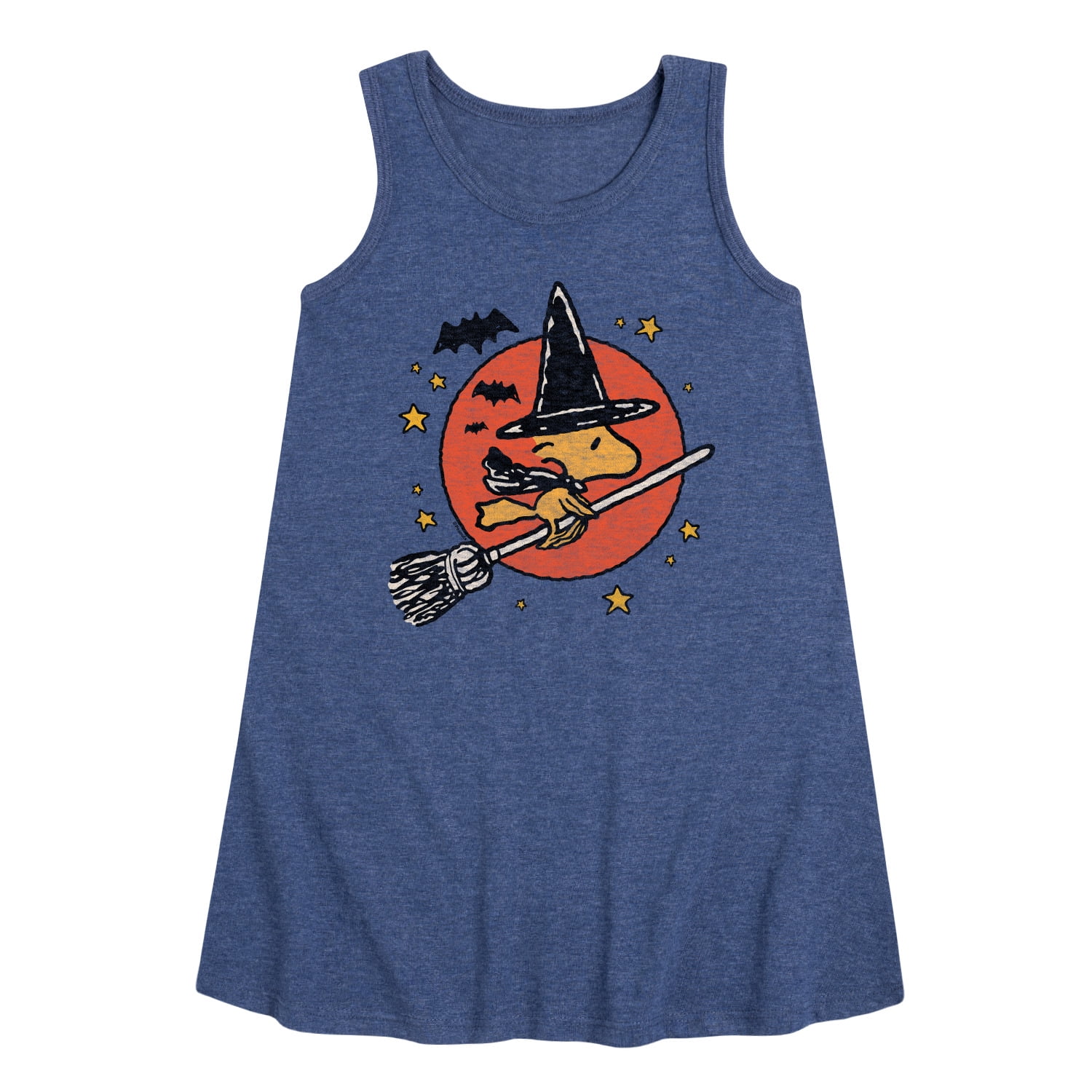 Peanuts - Woodstock Witch - Toddler & Youth Girls A-line Dress ...