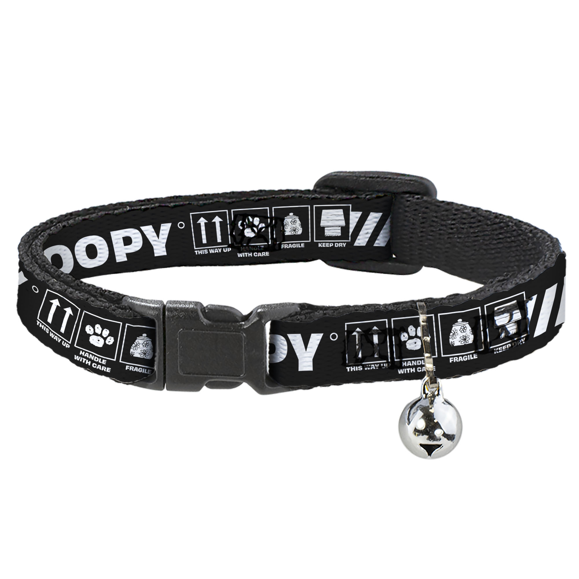 Peanuts Worldwide LLC Cat Collar, Breakaway Collar with Bell, Peanuts ...
