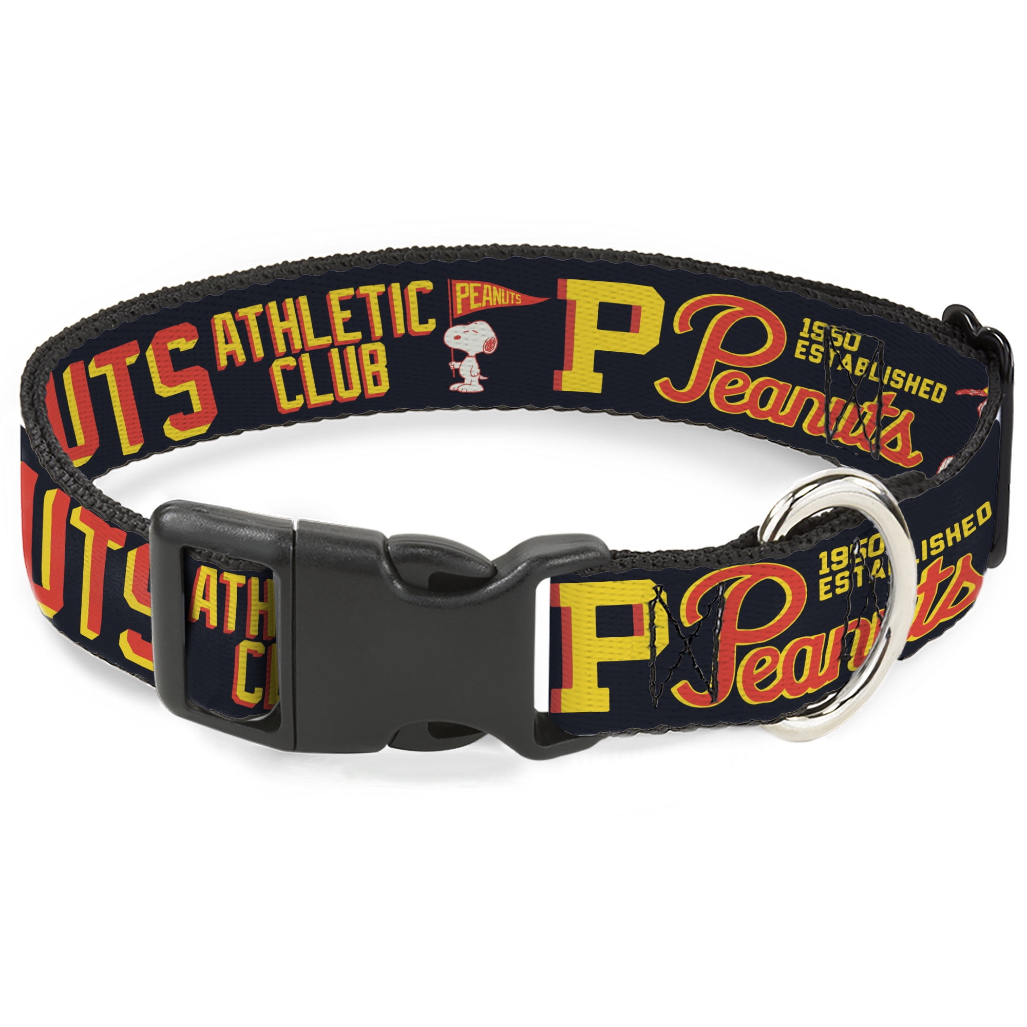 Peanuts Worldwide LLC Pet Collar, Dog Collar Plastic Buckle, Peanuts ...
