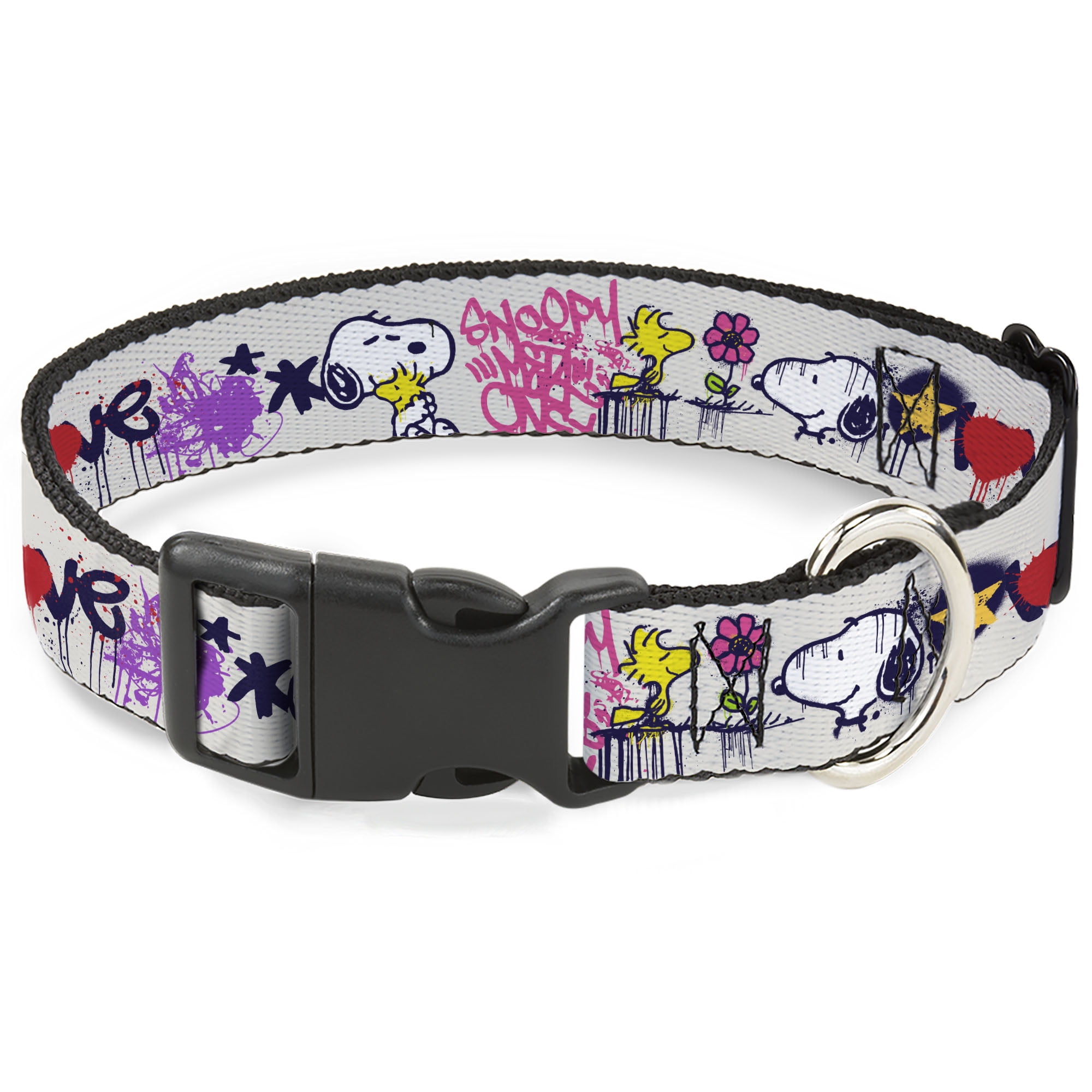 Peanuts Worldwide LLC Pet Collar, Dog Collar Plastic Buckle, Peanuts ...