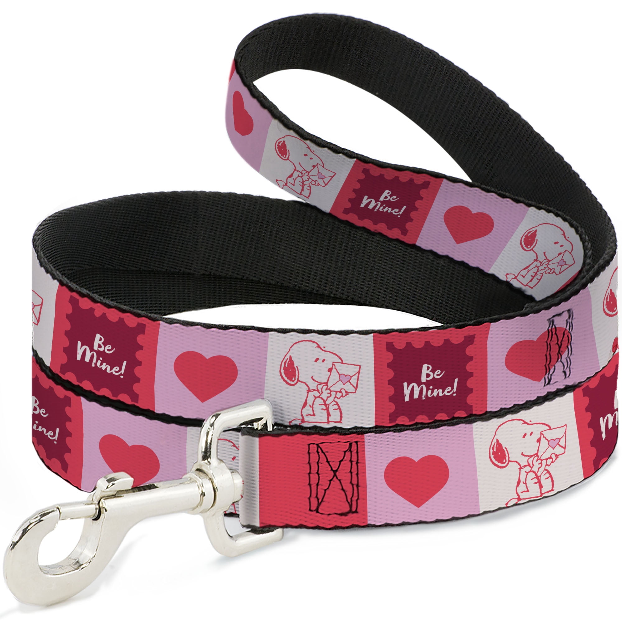 Peanuts Worldwide LLC Pet Leash, Dog Leash, Peanuts Snoopy Be Mine ...