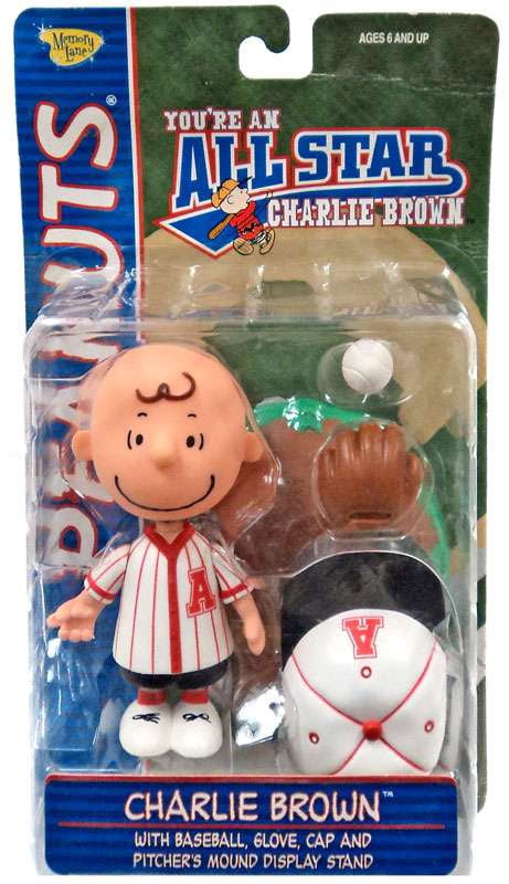 Peanuts You're an All Star Charlie Brown Charlie Brown Figure [All Star ...