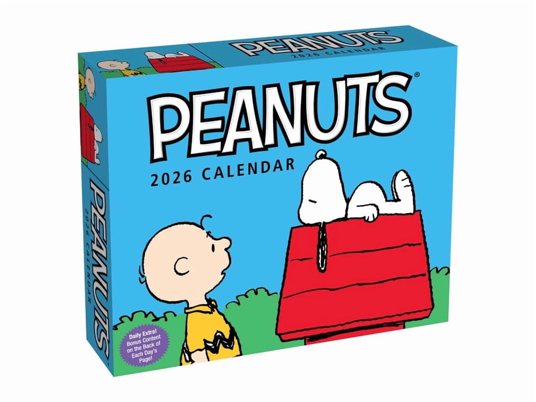 Peanuts(r) 2026 Day-To-Day Calendar, (Paperback) - Walmart.com