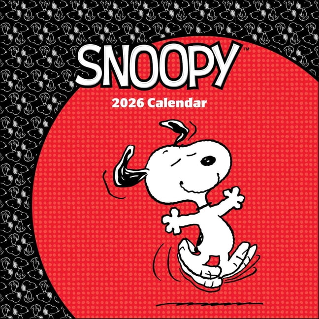 Peanuts(r) Snoopy 2026 Wall Calendar, (Paperback) - Walmart.com