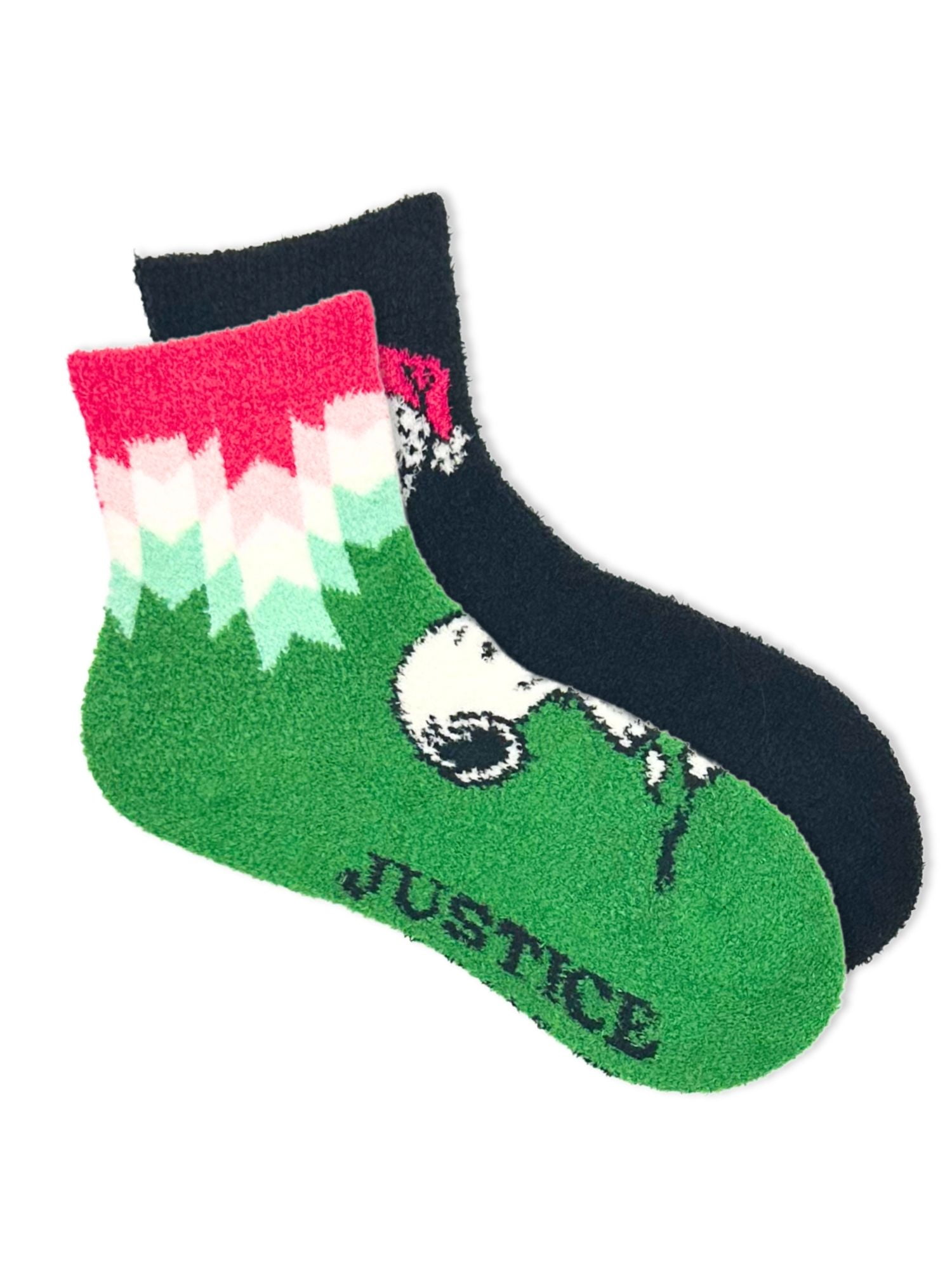 Peanuts x Justice Girls Cozy Socks, 2-Pack, Sizes S/M-M/L - Walmart.com