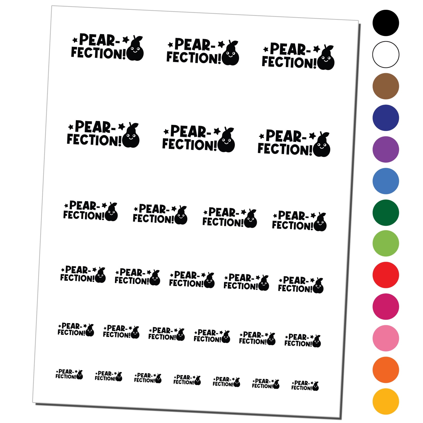 Pear-Fection Perfection Teacher Student School Water Resistant ...