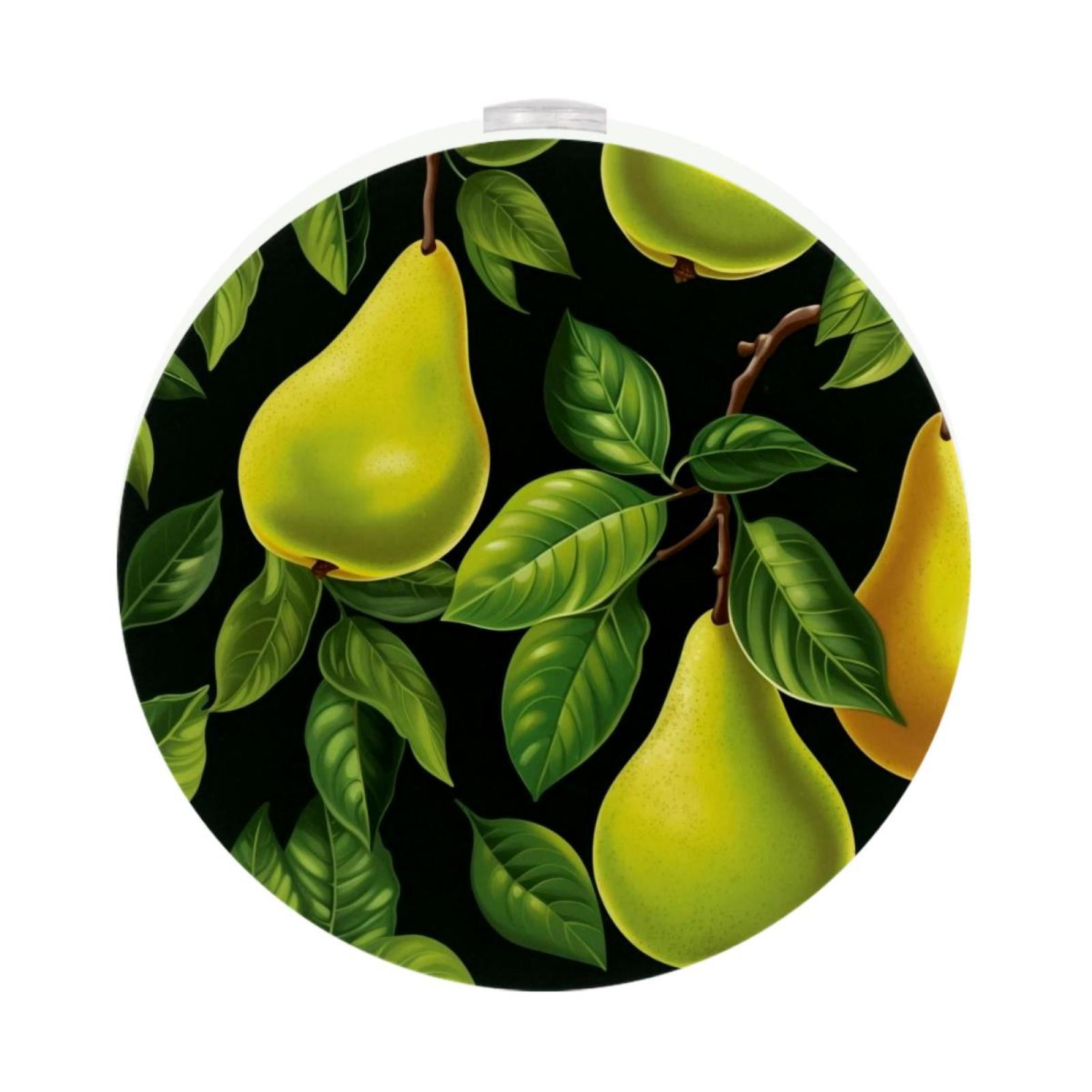 Pear LED Round Night Light-2PCS: Compact and Energy-Efficient Lighting ...