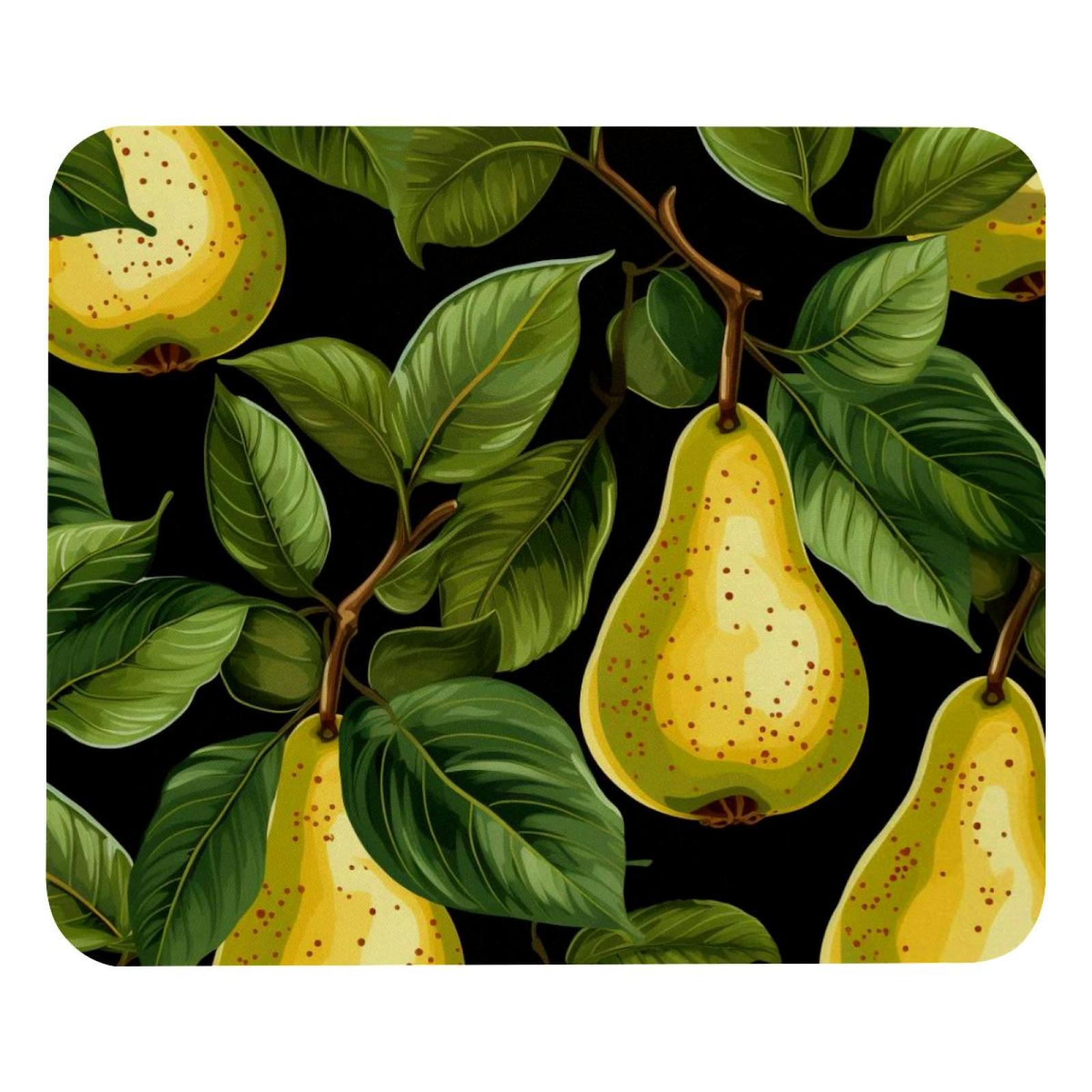 Pear Mouse Pad, Personality Design Rubber Base for Office Decor for ...