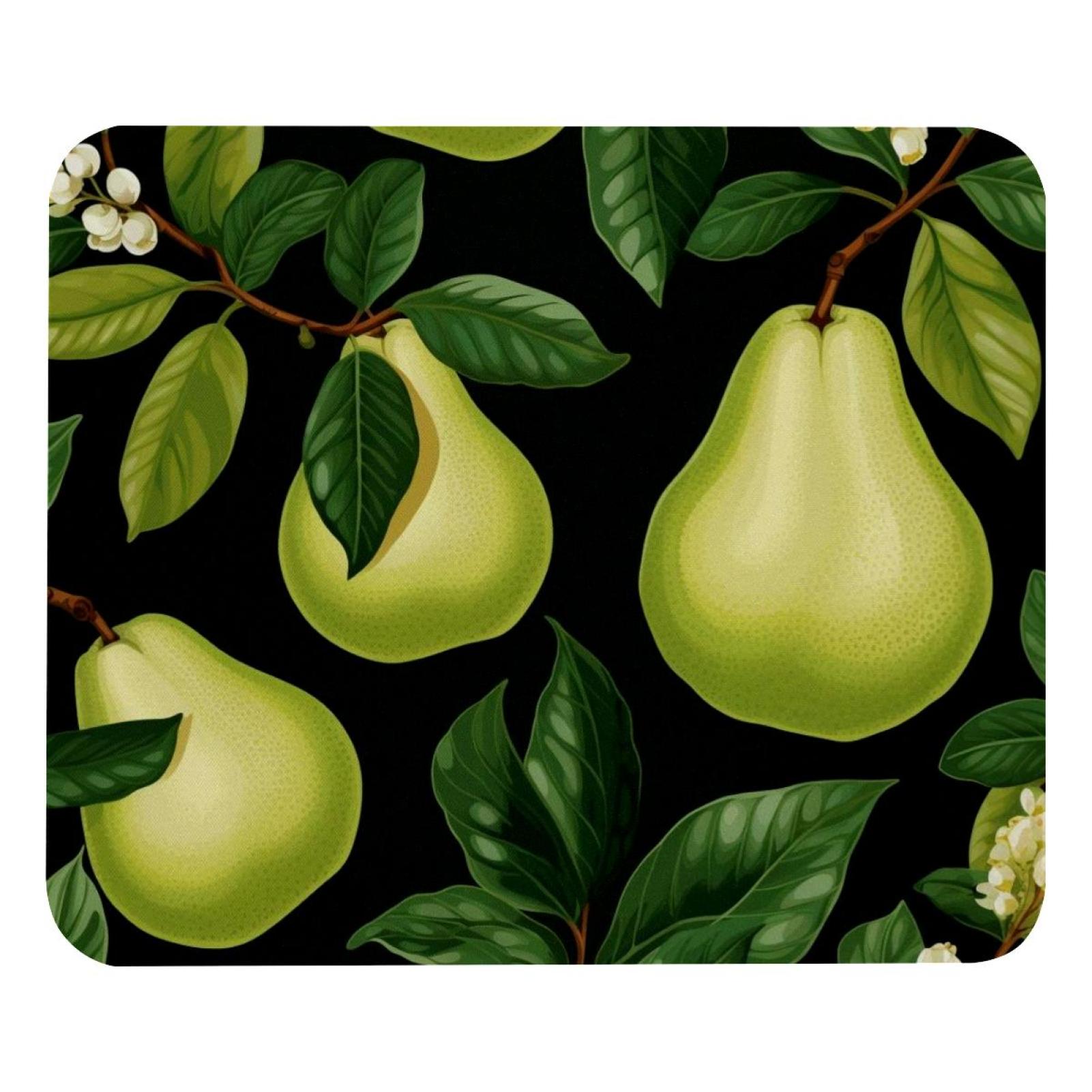 Pear Mouse Pad for Wireless Mouse Home Office Desk Laptop with Rubber ...