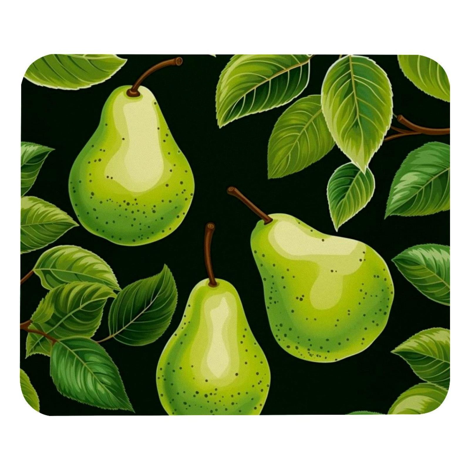Pear Mouse Pad for Wireless Mouse Home Office Desk Laptop with Rubber ...