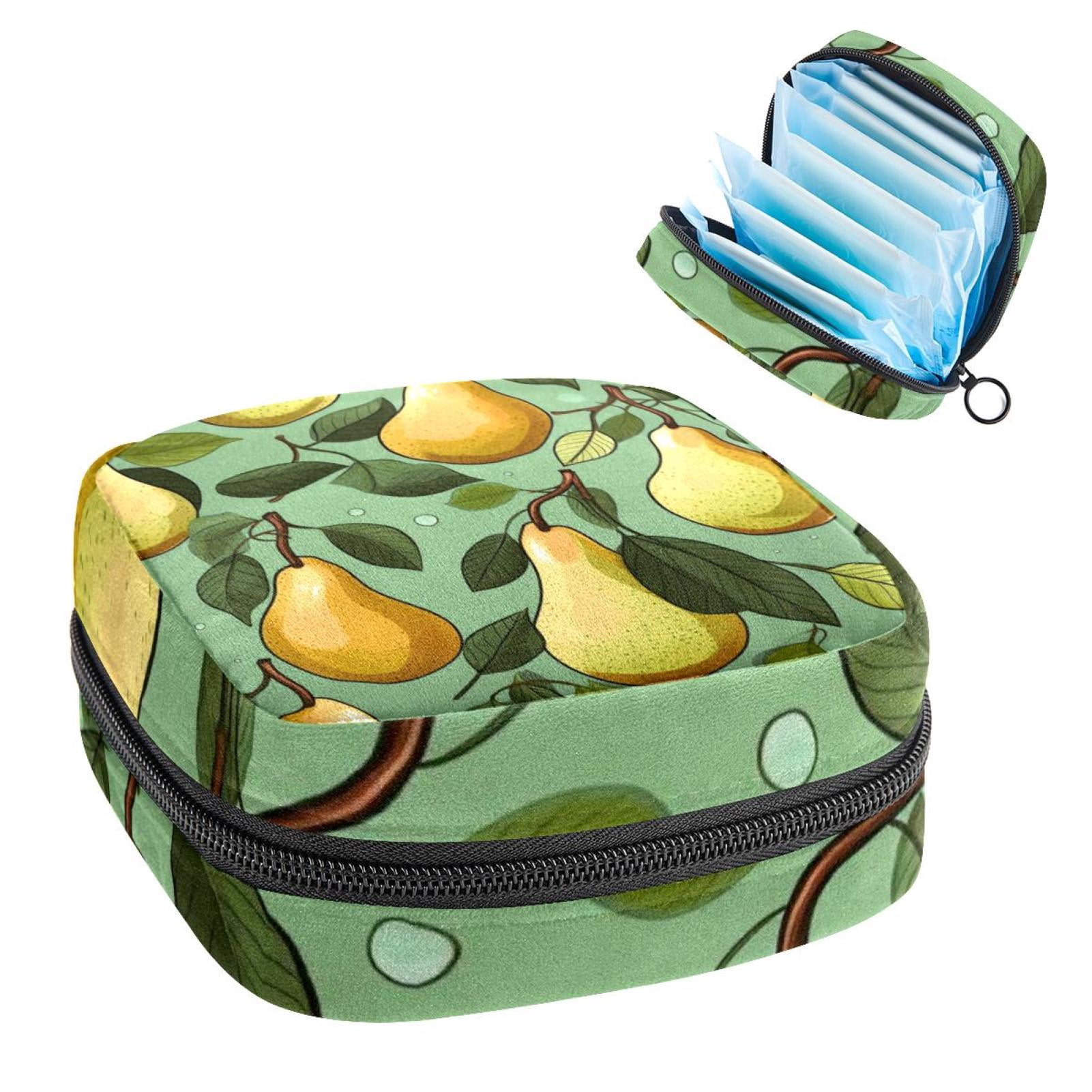 Pear Pad Bag Storage Organizer Pouch for Menstrual Hygiene Products ...