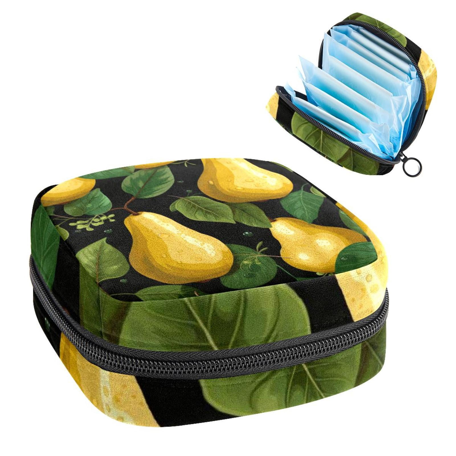 Pear Pad Bag Storage Organizer Pouch for Menstrual Hygiene Products ...