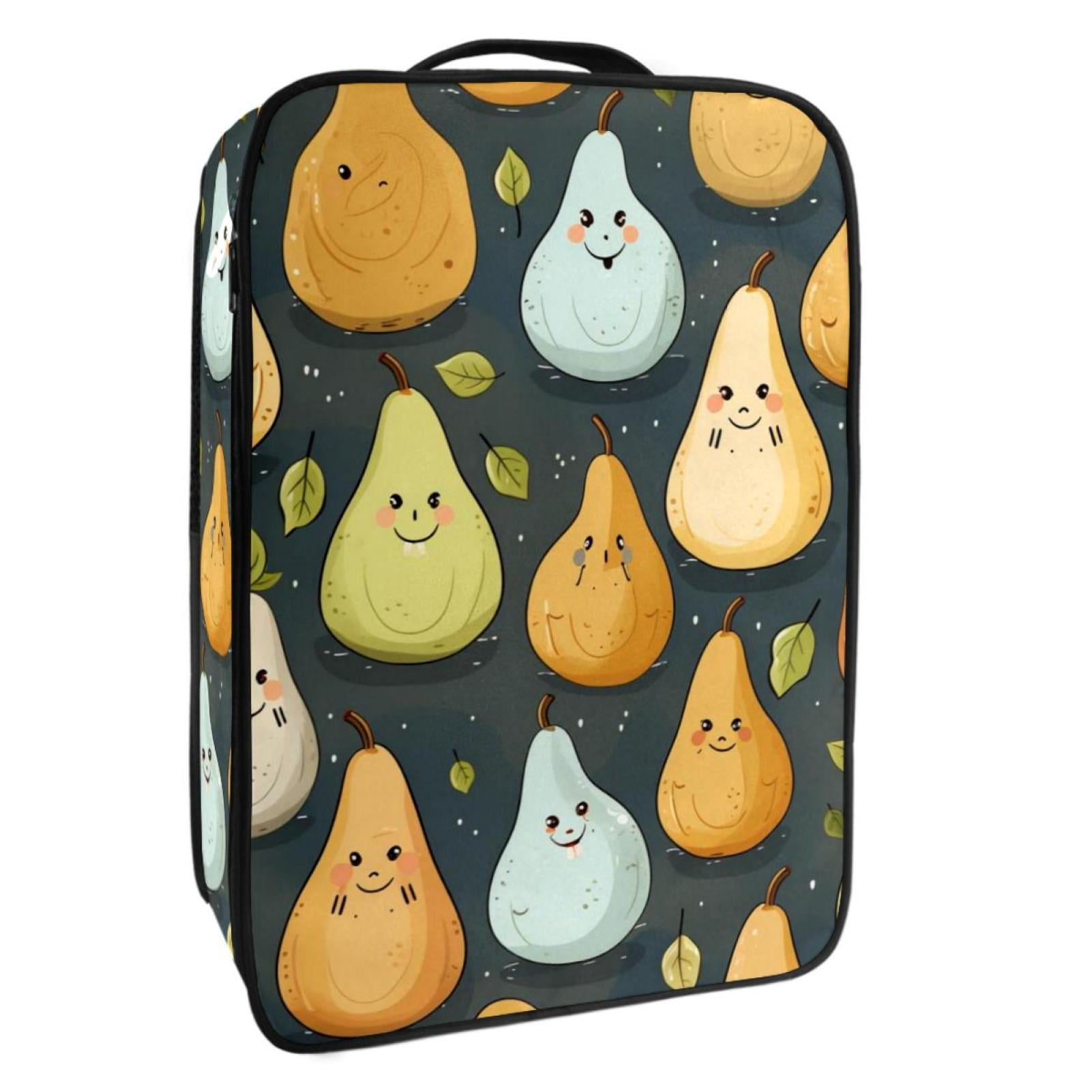 Pear Polyester Shoe Storage Box - 23x31cm/9x12in Shoe Organizer ...
