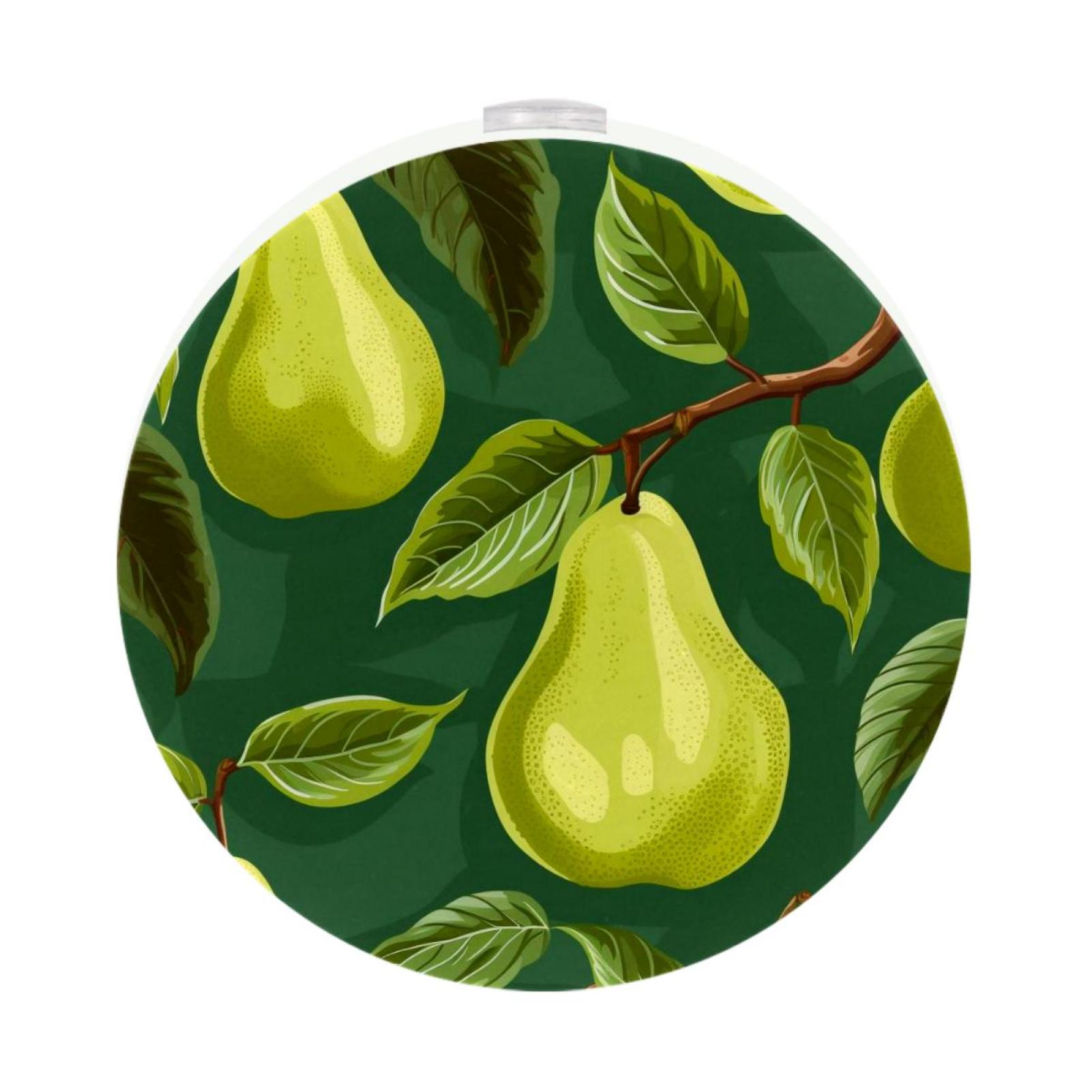 Pear Set of 2 LED Round Night Lights for Brightening up your Space at ...