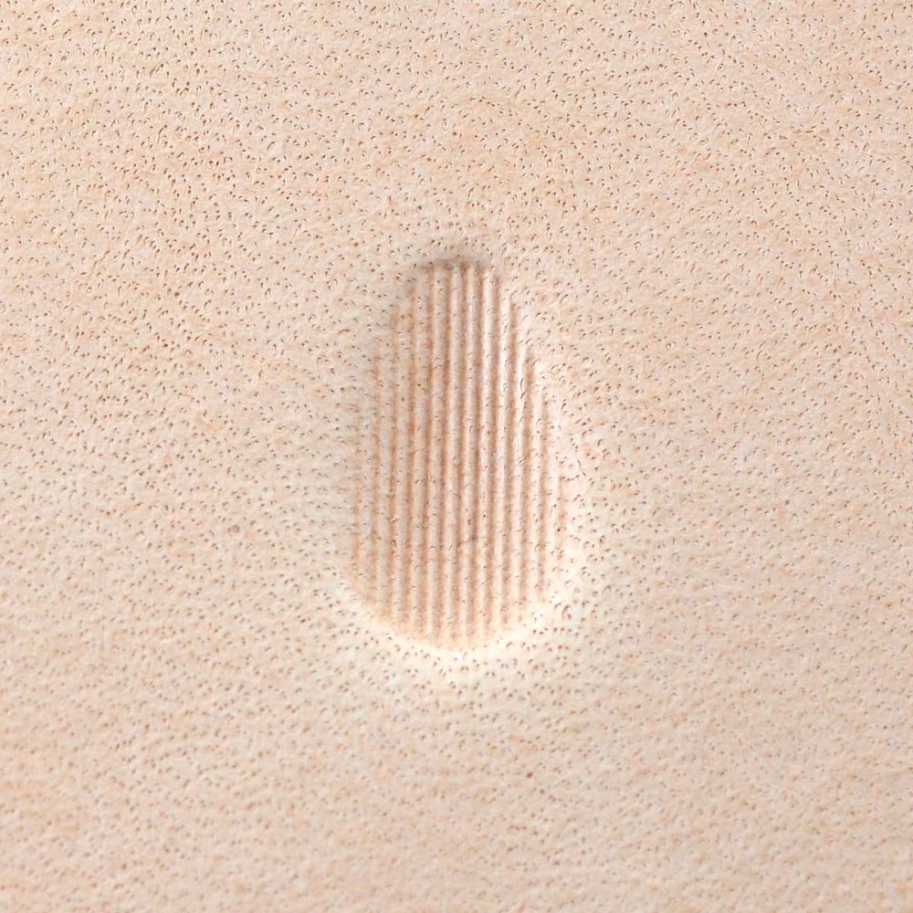 Leather Stamping Tool, Pear Shaders, Lined Vertical - Walmart.com