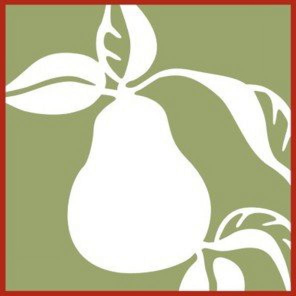 Pear Tile 2 Stencil - Fruit Pattern Tile Stencil DIY for Painting ...