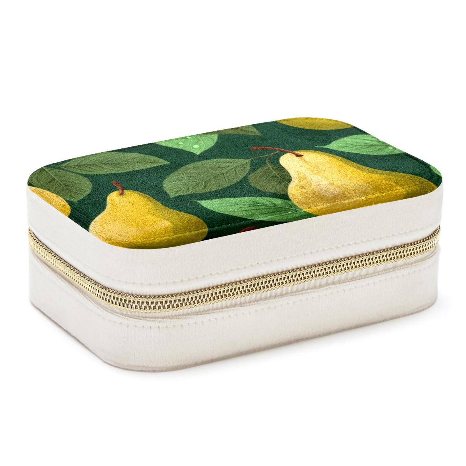 Pear Velvet Portable Jewelry Display Stand and Organizer with Removable ...