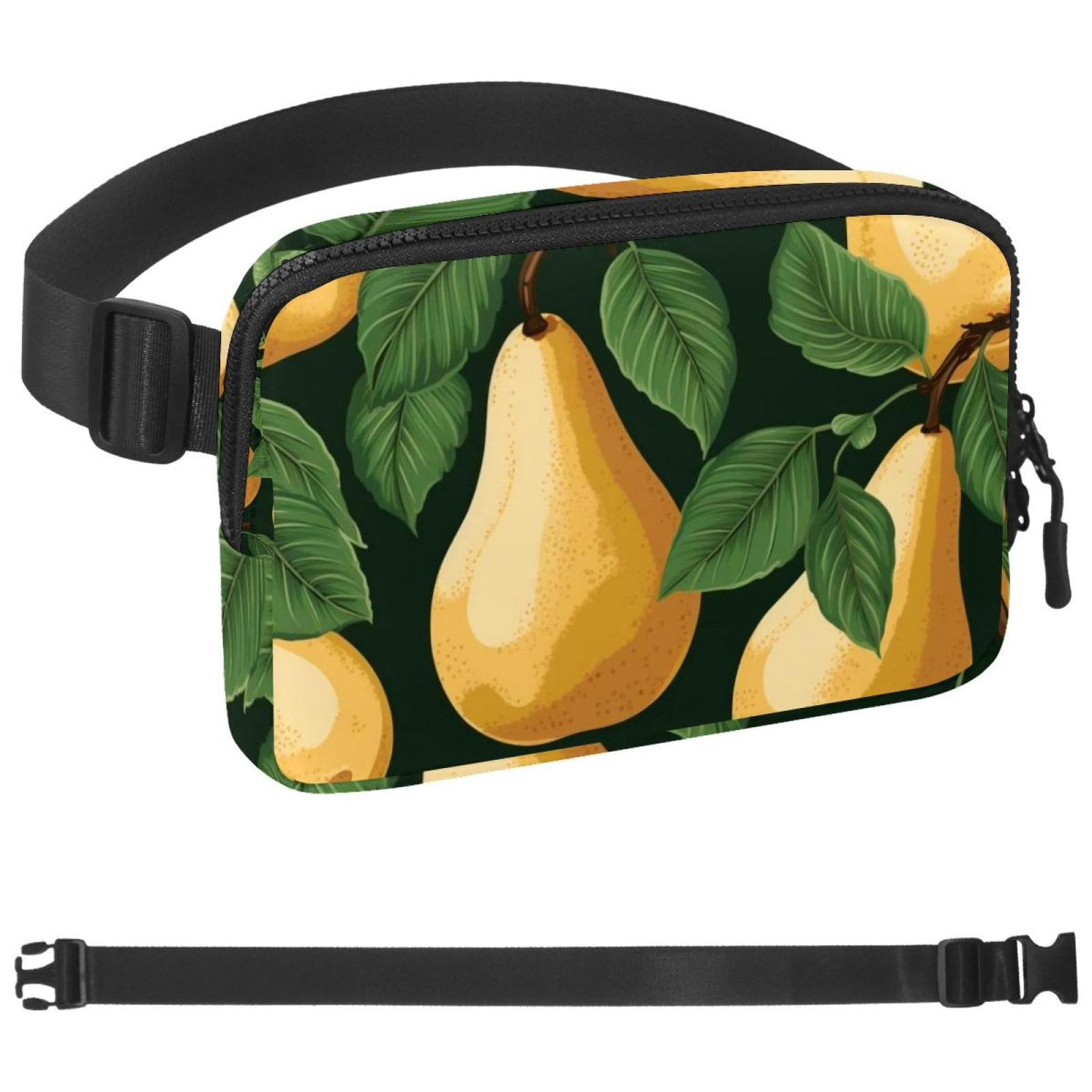 Pear Waist Pack for Running Fanny Pack for Women and Men Crossbody Belt ...
