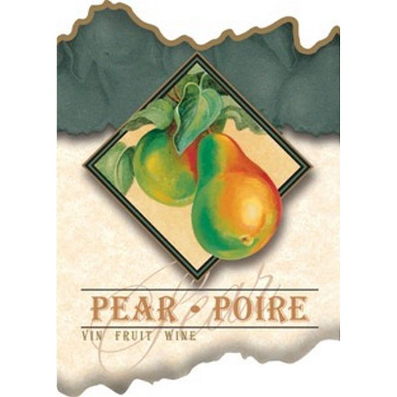 Pear Wine Label 30 per Pack ( 4 in x 6 in | 10 cm x 15 cm) - Walmart.com