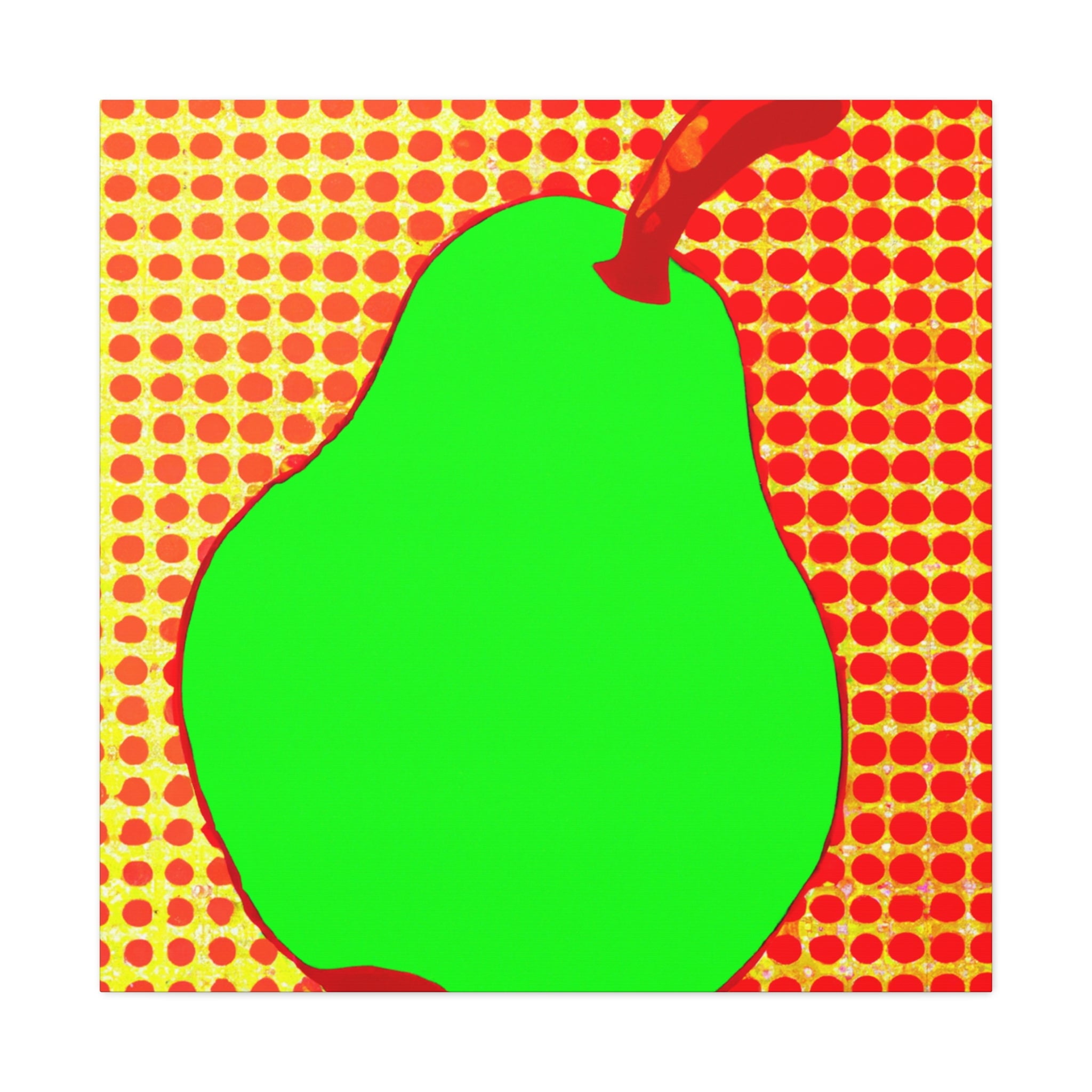 "Pear of Pop Art" - Canvas - Walmart.com