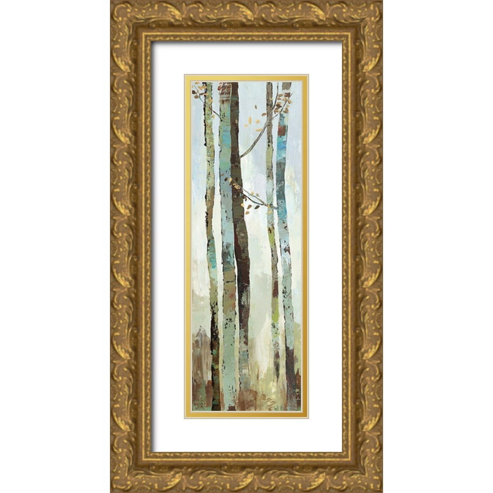 Pearce, Allison 13x32 Gold Ornate Wood Framed with Double Matting ...