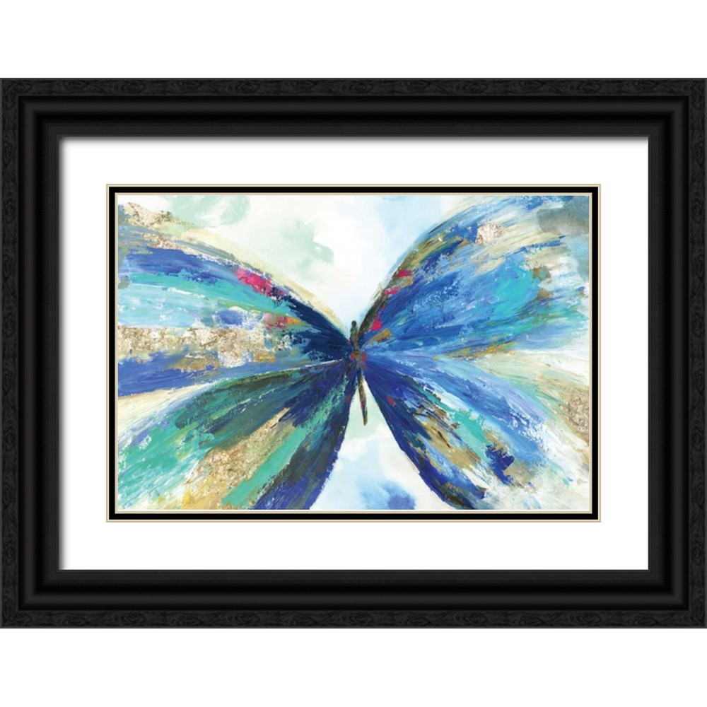 Pearce, Allison 14x11 Black Ornate Wood Framed with Double Matting ...
