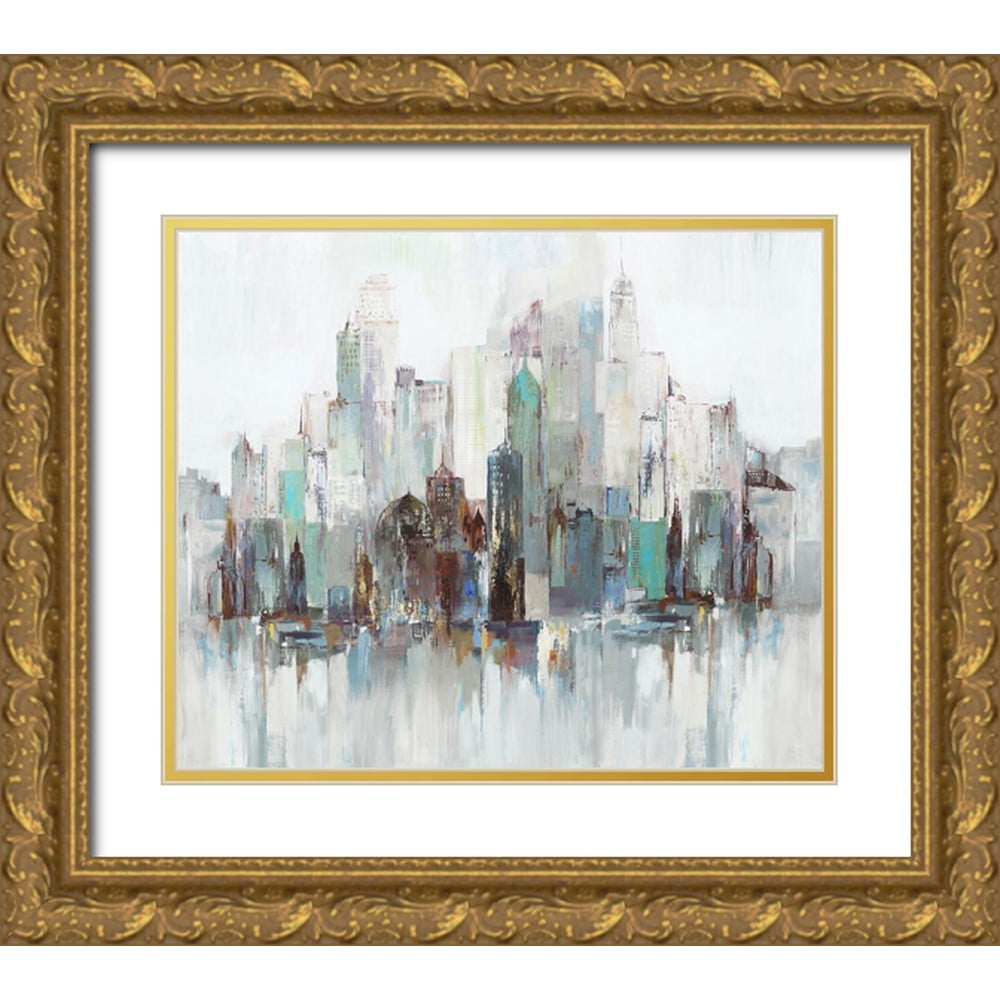 Pearce, Allison 17x15 Gold Ornate Wood Framed with Double Matting ...