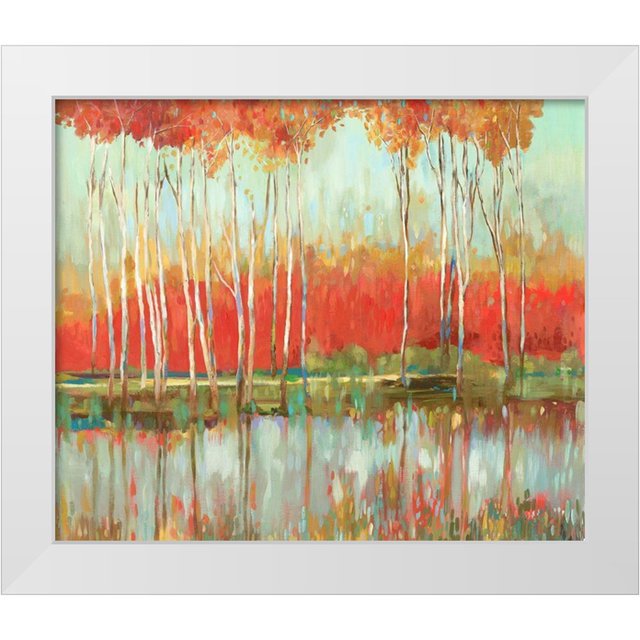 Pearce, Allison 17x15 White Modern Wood Framed Museum Art Print Titled ...