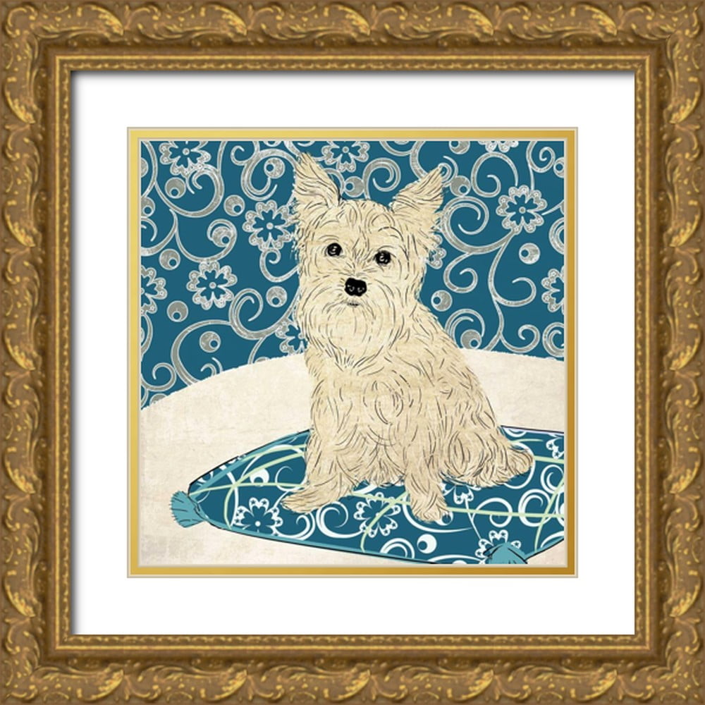 Pearce, Allison 20x20 Gold Ornate Wood Framed with Double Matting ...