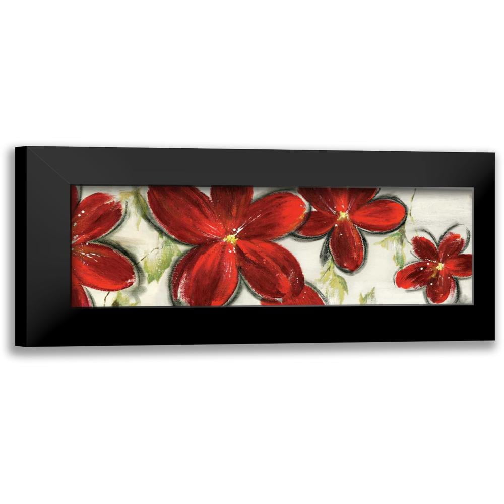 Pearce, Allison 24x11 Black Modern Framed Museum Art Print Titled - Ardour II - Walmart.com