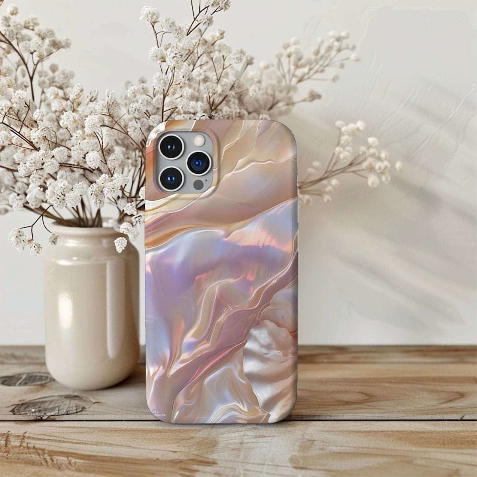 Pearl Abalone Ocean Shell Iridescent Texture Seashell Art A610 ...