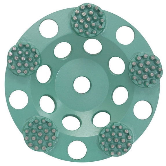 Pearl Abrasive P4 Concrete & Natural Stone Button P Cup Wheel 5 ...