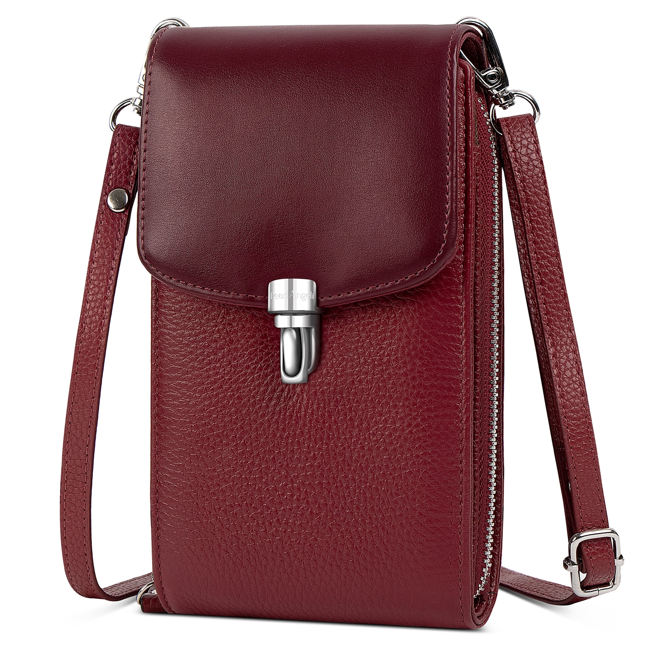 Pearl Angeli Small Crossbody Bags for Women Genuine Leather Shoulder ...