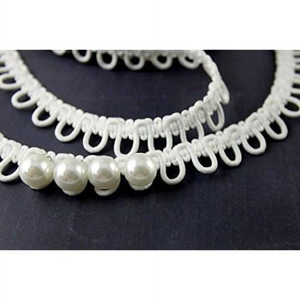 Pearl Bridal Buttons (1/2" Half Dome, Ivory) - Walmart.com