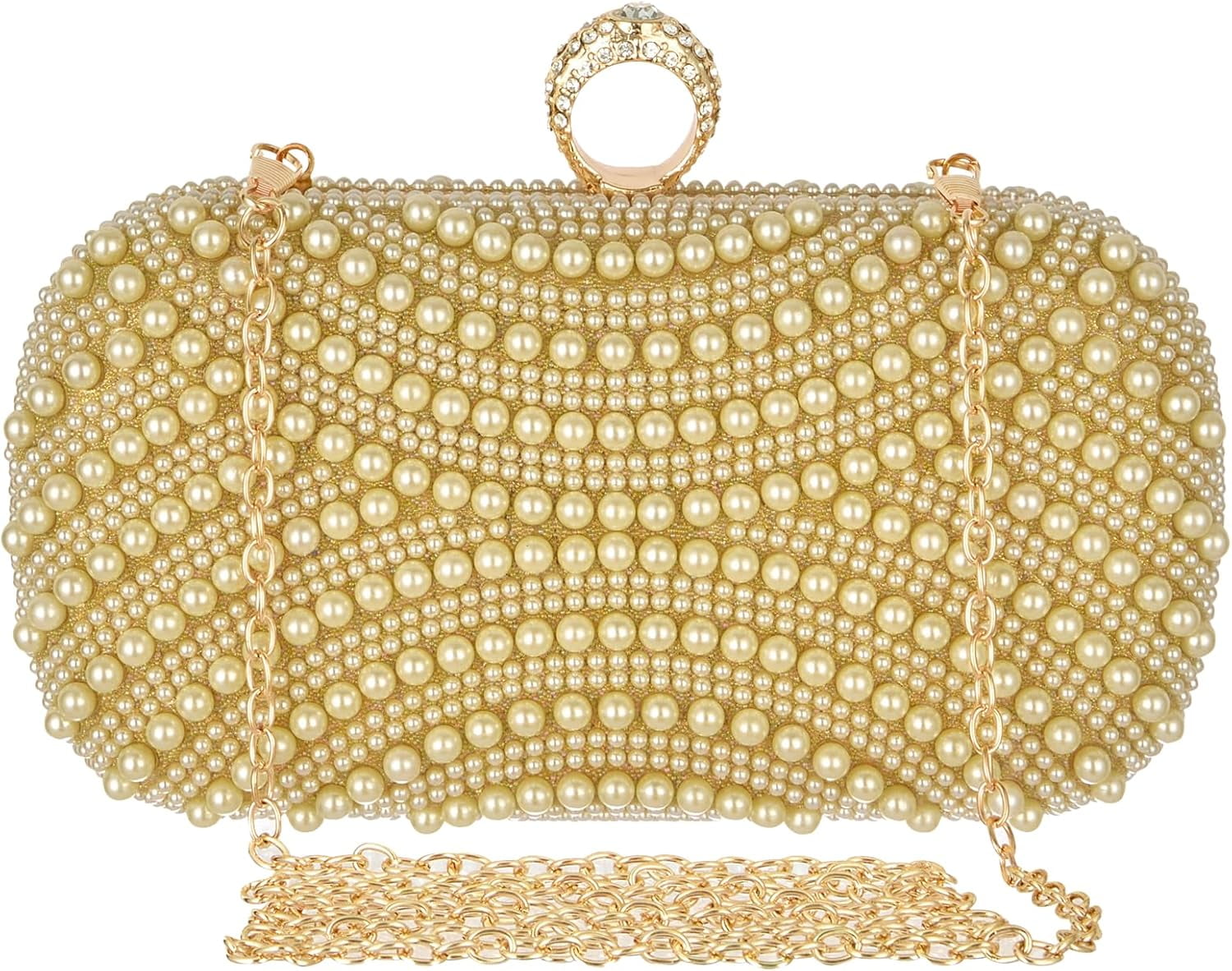 Pearl Clutch Purses for Women Party Wallet Handbag Evening Clutch Bag ...