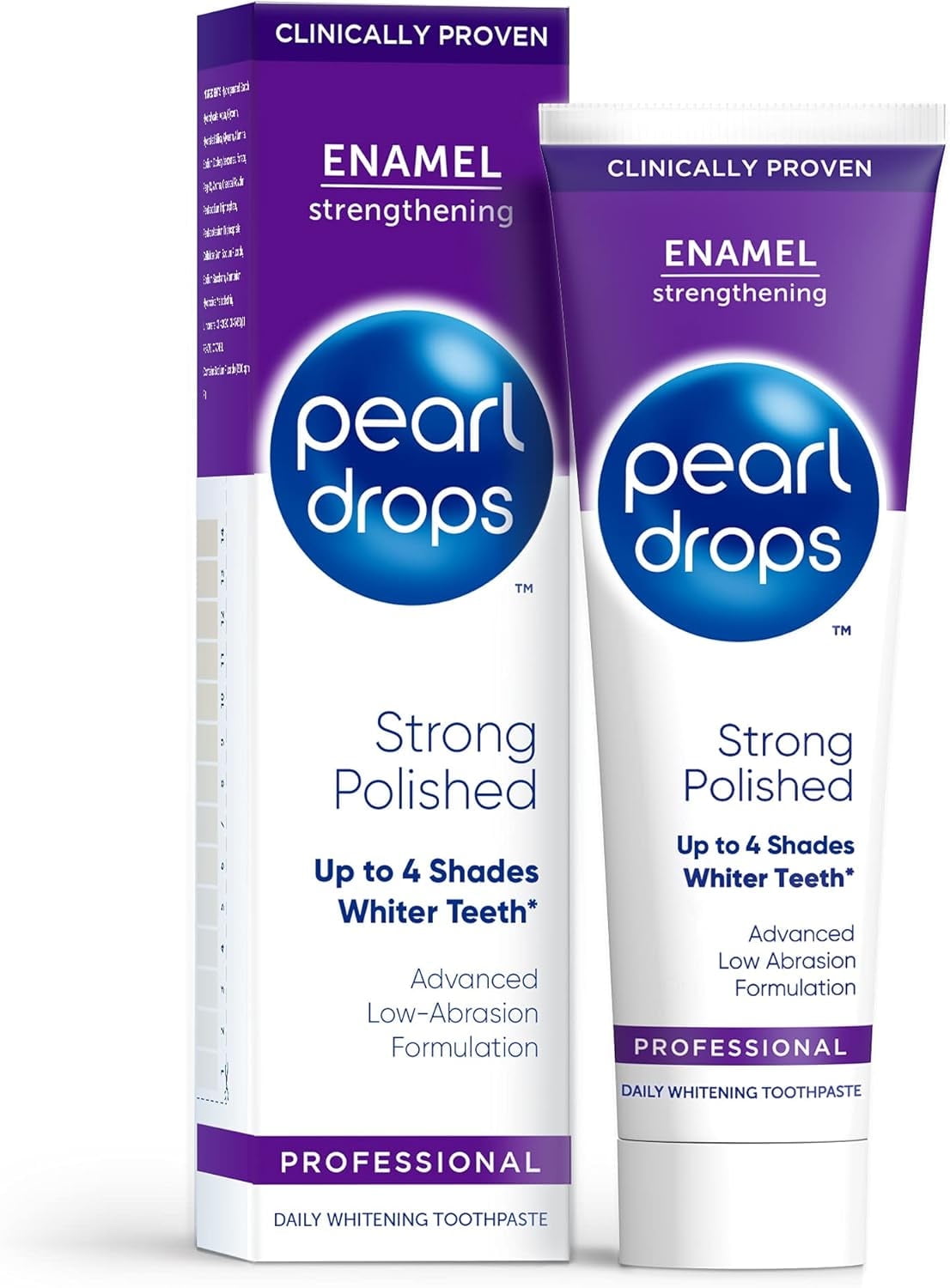 Pearl Drops Strong White Toothpaste, Polished Mint Flavour, Clinically ...