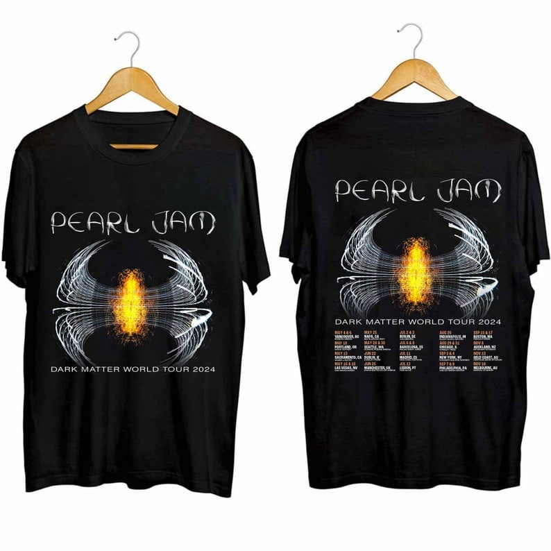 Pearl Jam - Dark Matter World Tour 2024 Shirt, Pearl Jam 2024 Concert ...