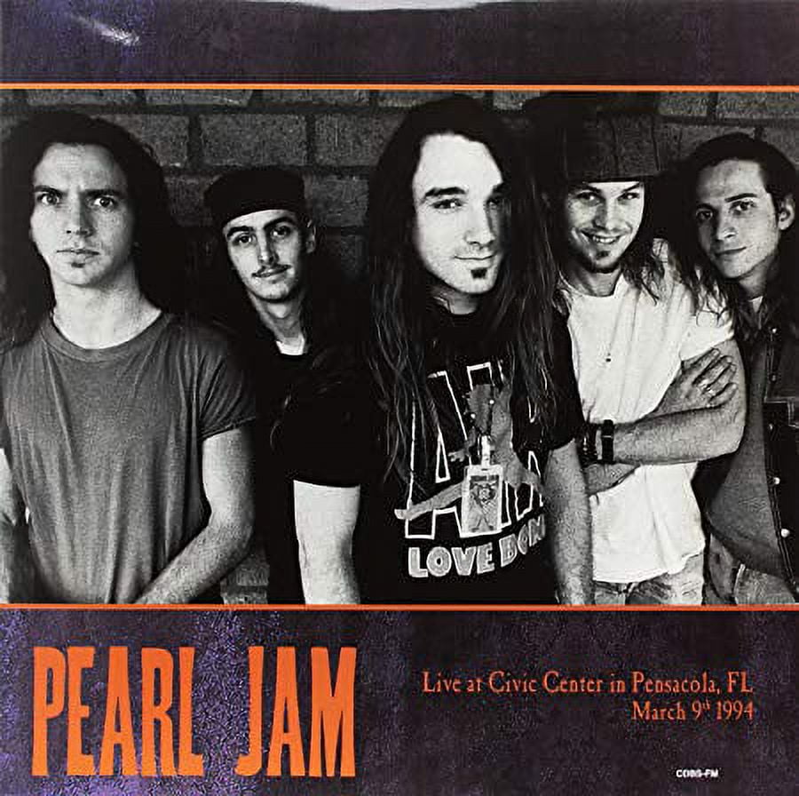 Pearl Jam – Live At Civic Center In Pensacola, FL March 9th 1994 LP ...