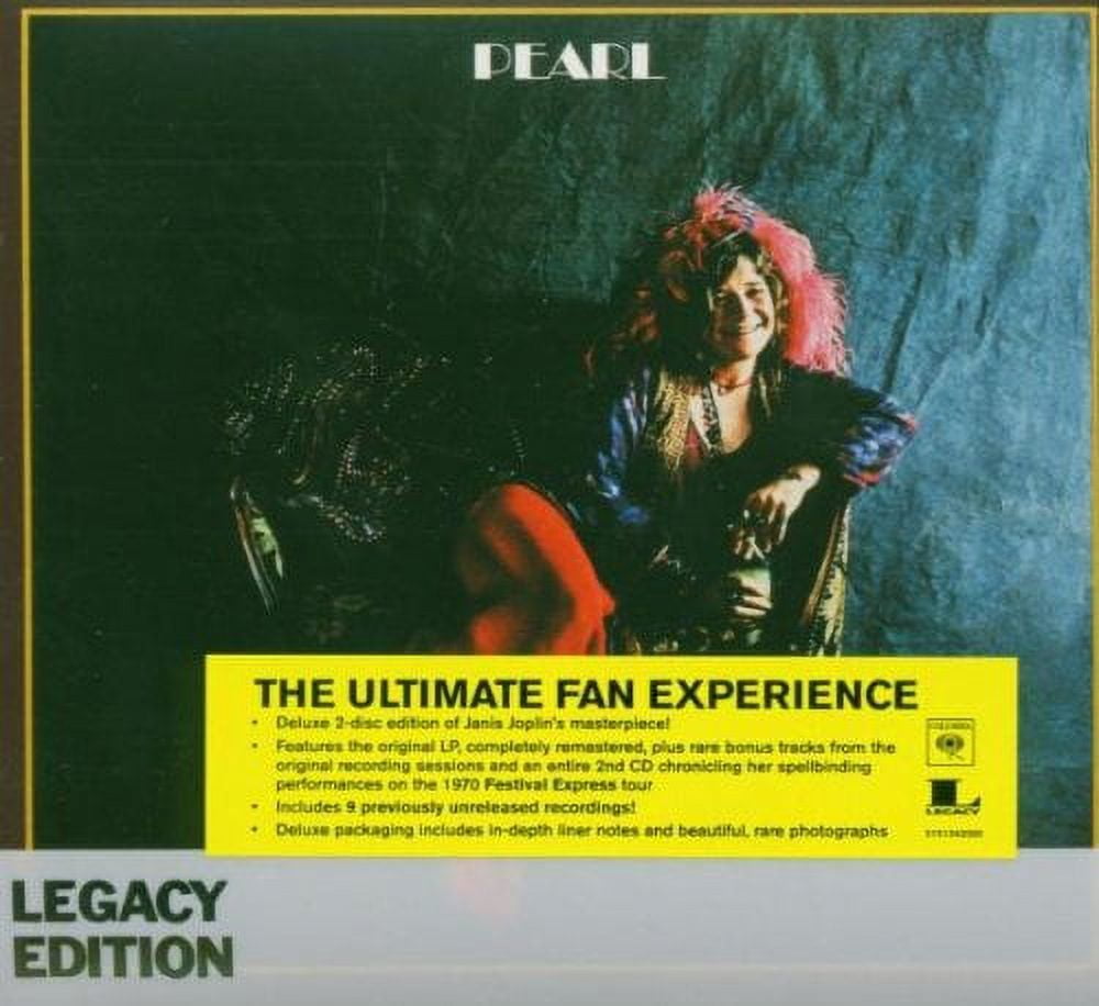 Pre-Owned Pearl [Legacy Edition] by Janis Joplin (CD, 2004) - Walmart.com