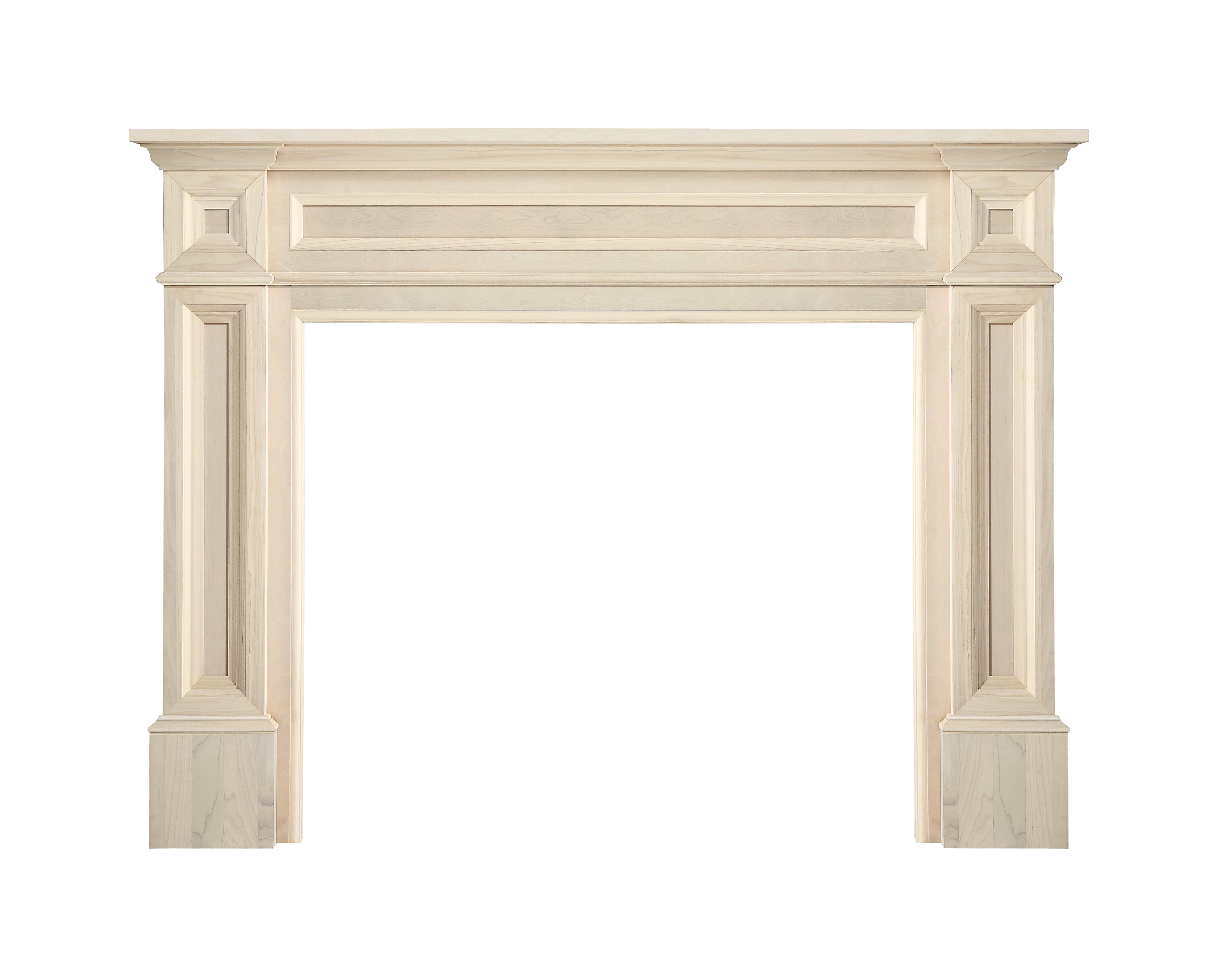 Pearl Mantels 140-50 50 in. The Classique Fireplace Mantel, Unfinished ...