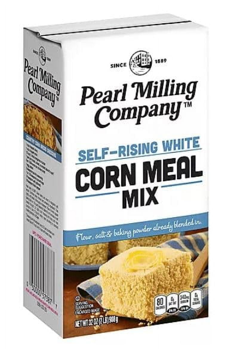 Pearl Milling Company Self-Rising White Corn Meal, 32 OZ, Pack of 1 ...