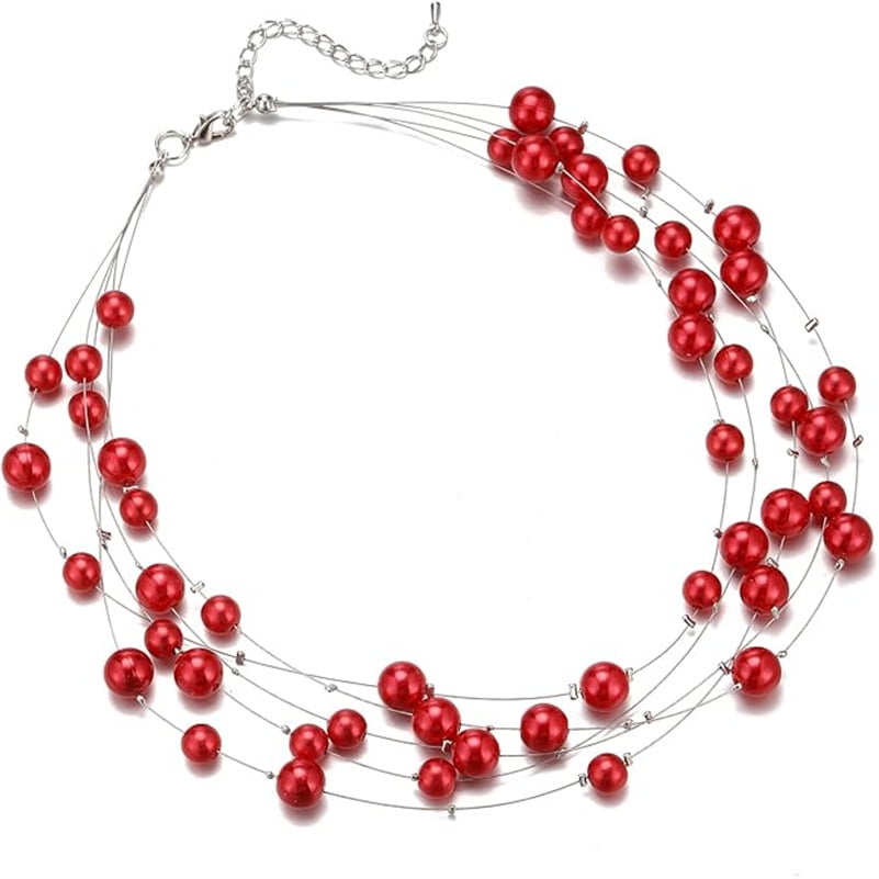 Pearl Multi-layer Necklace French Entry Lux Elegant Niche Design ...