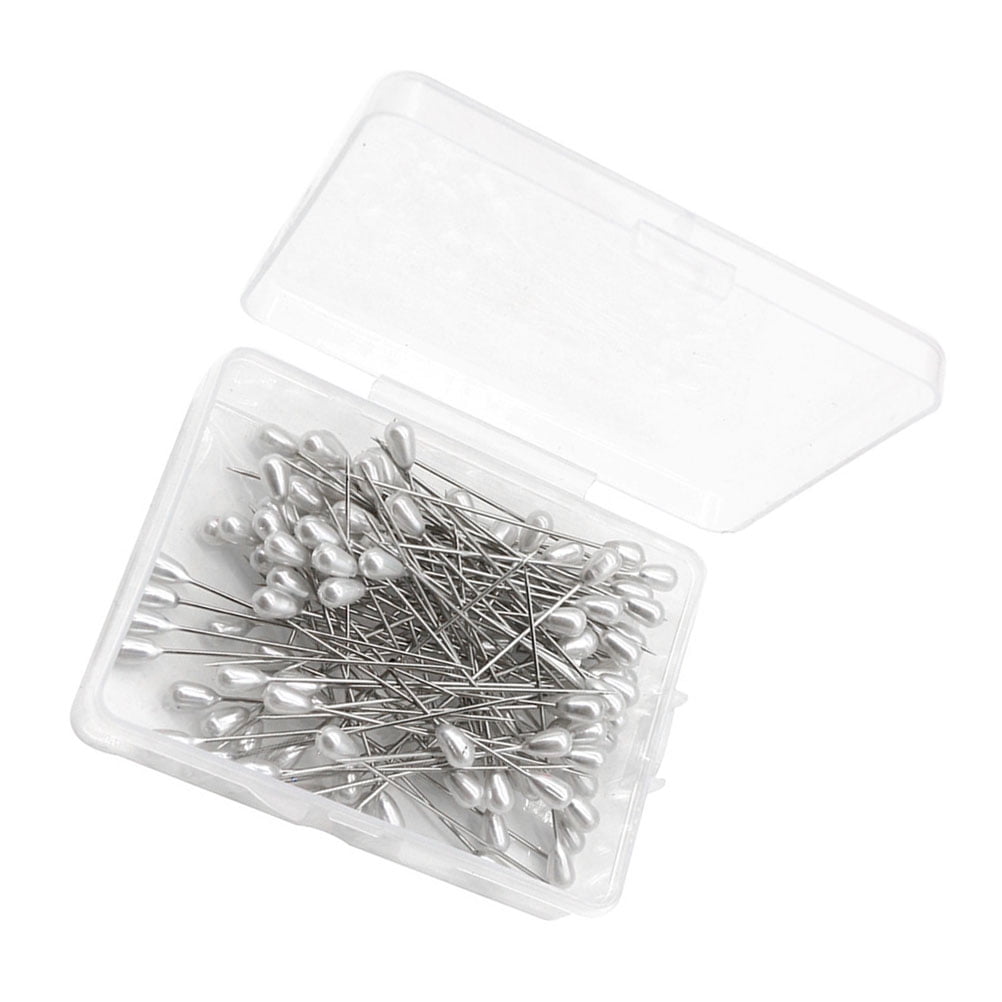 Pearl Needle Stitching Pin Bouquet DIY Pins Corsage Making Sewing Stick ...