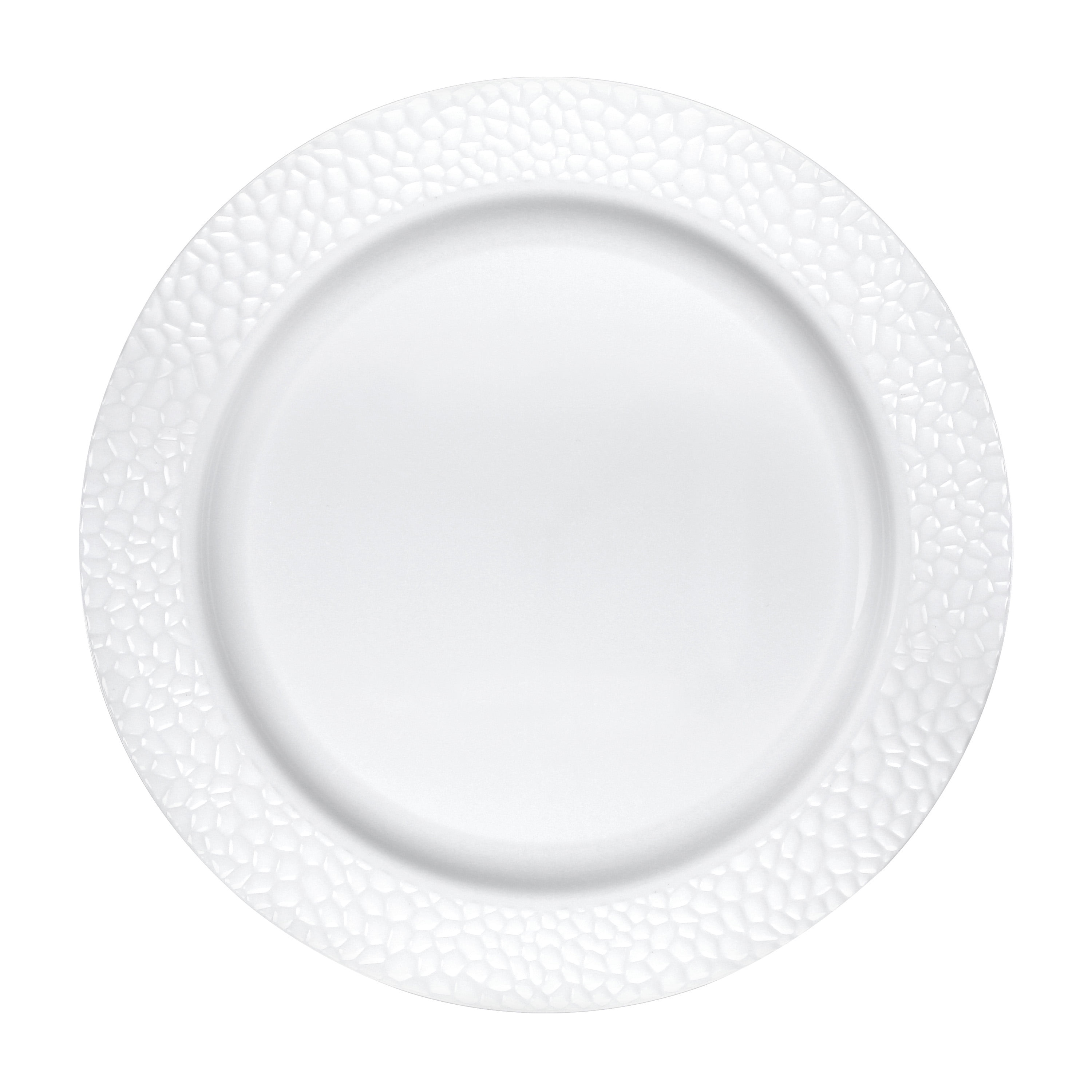 Pearl Pebble Plastic Dessert Plates, 30 Count - Walmart.com