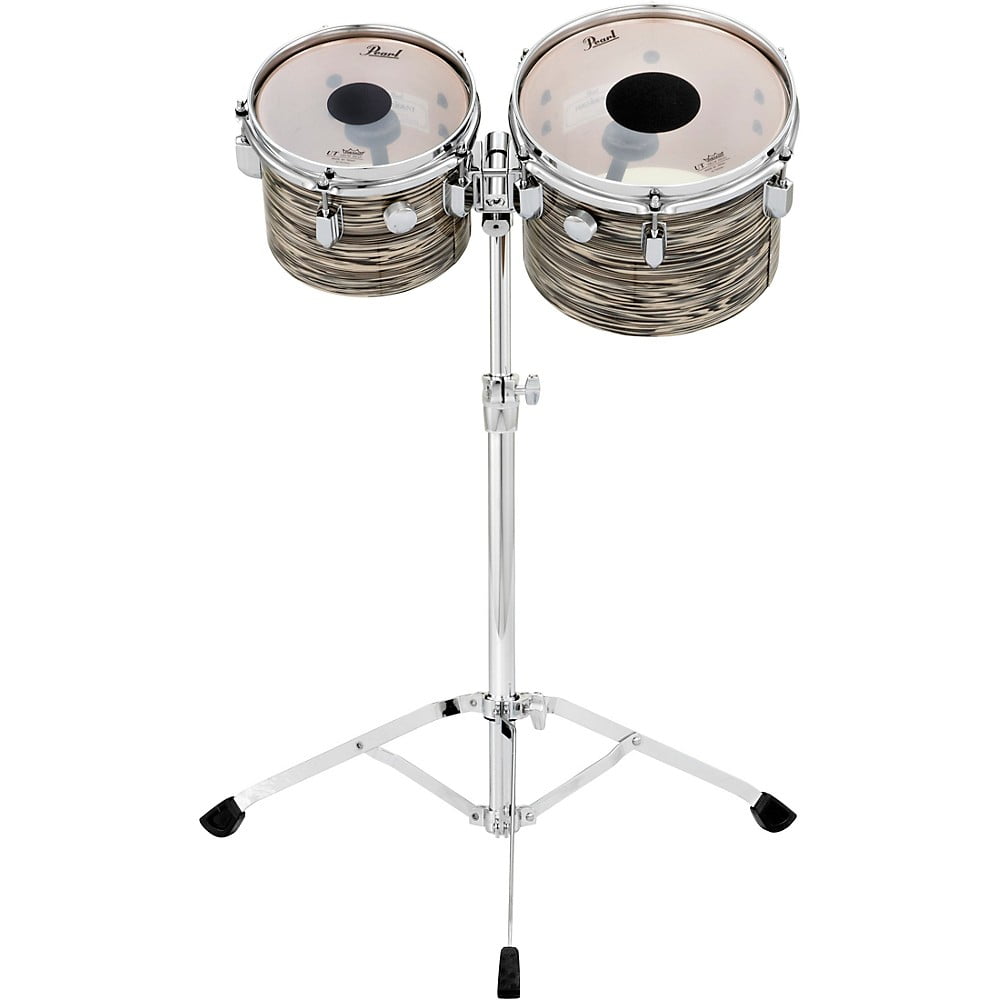 Pearl President Series Deluxe Concert Tom Set With Double Tom Stand ...